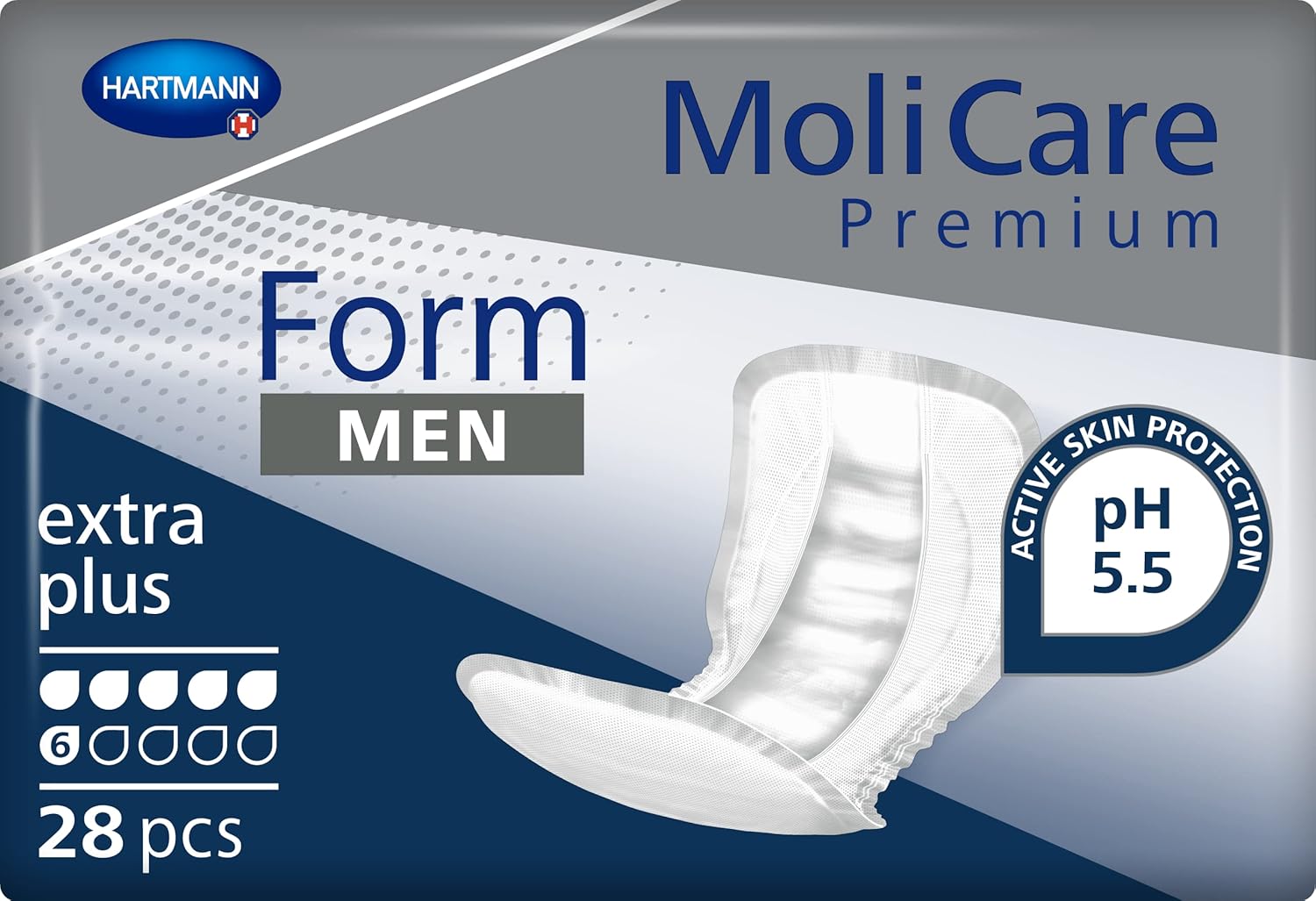 Hartmann MoliCare Incontinence Pads Premium Form Incontinence Briefs ...