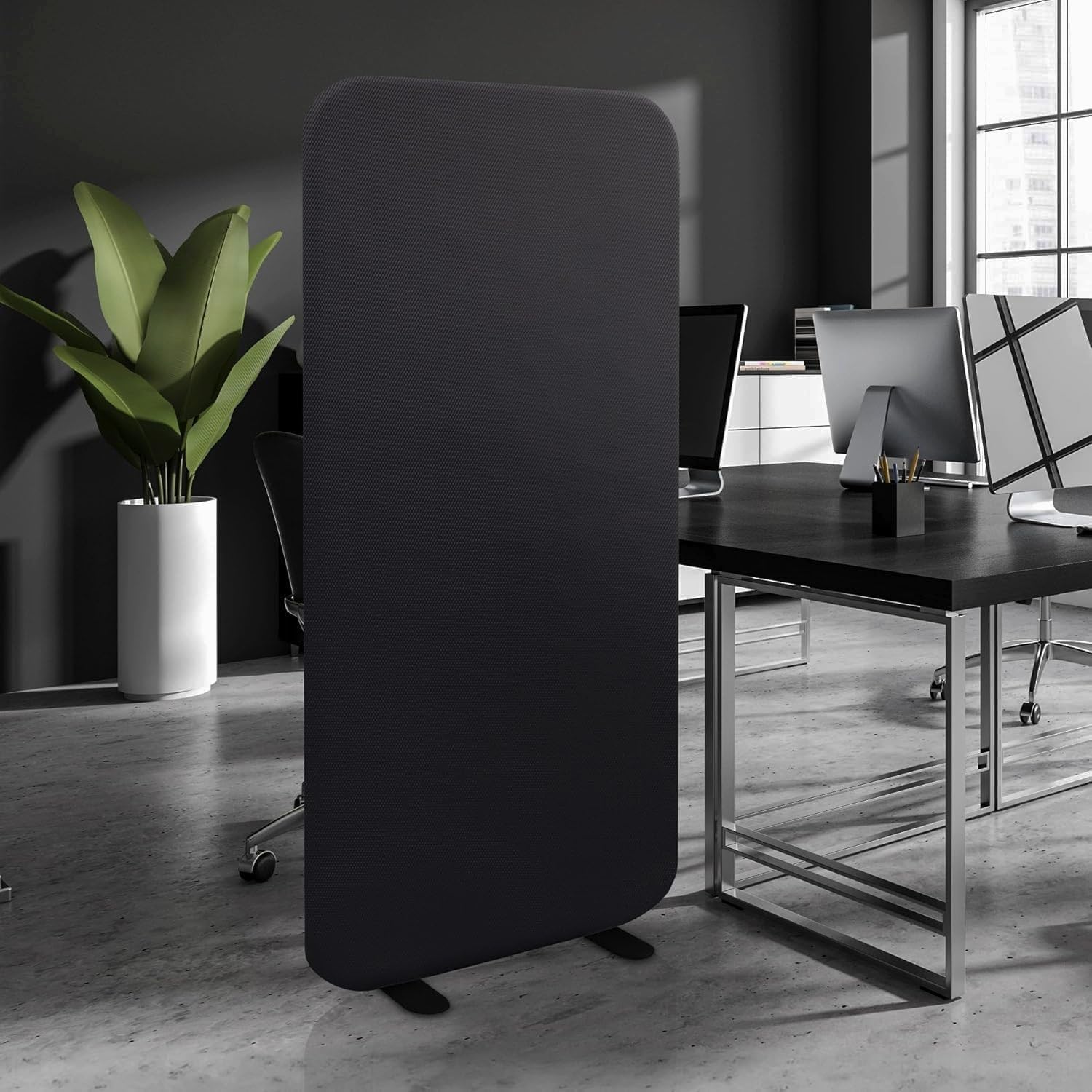 Amazon.com: DECOLAB Room Partition Panel, Freestanding Portable Privacy ...