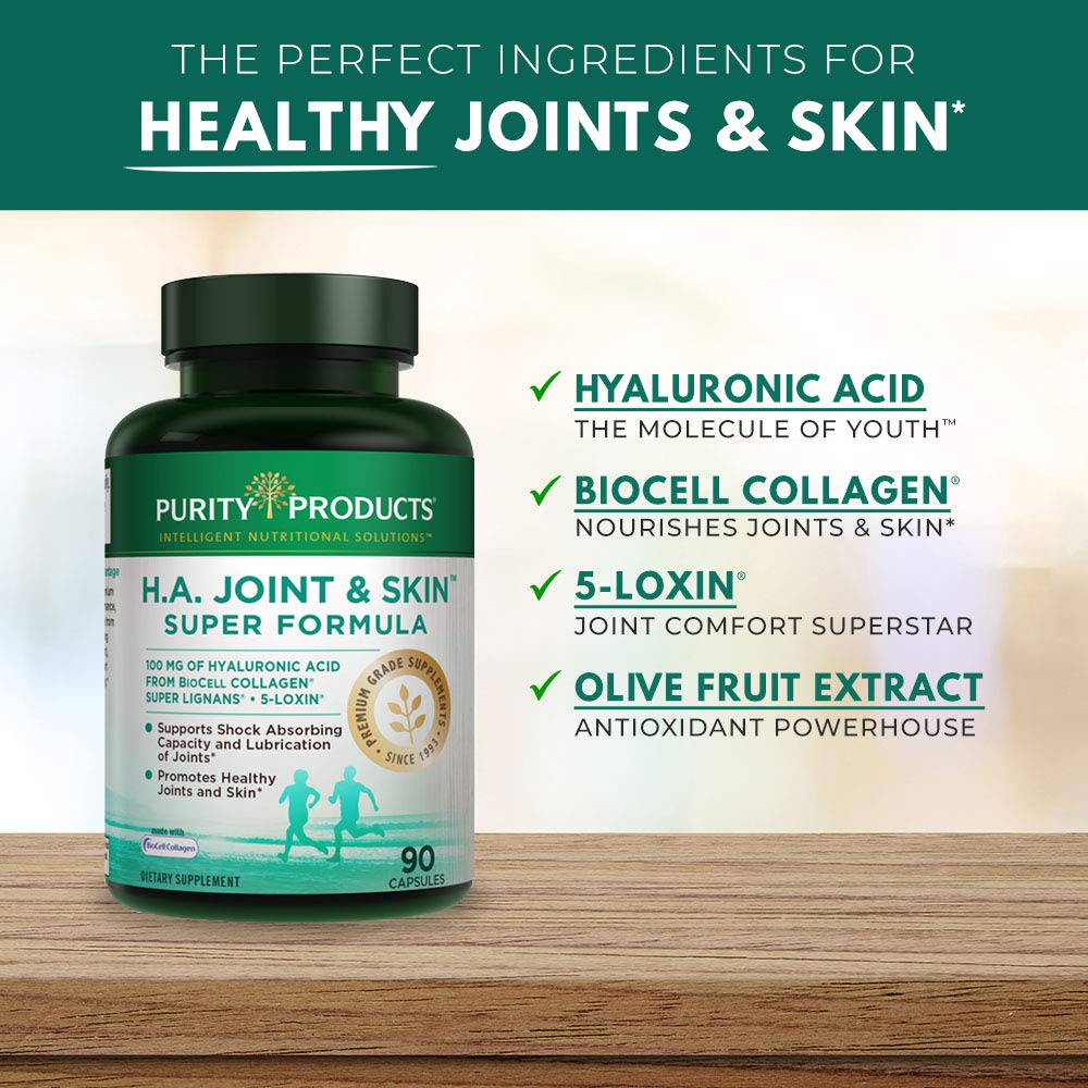 H.A. Joint and Skin Super Formula - Purity Products - Biocell Collagen ...