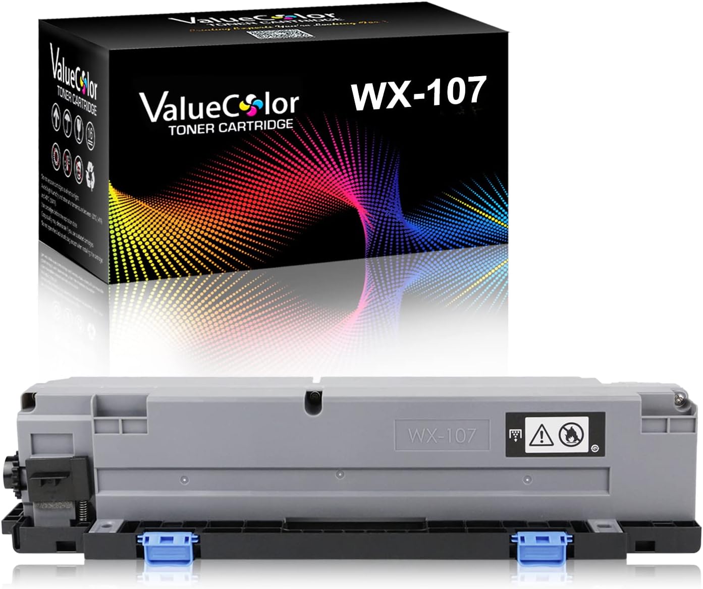 Amazon.com: ValueColor Compatible with WX-107 WX107 Waste Toner Box ...