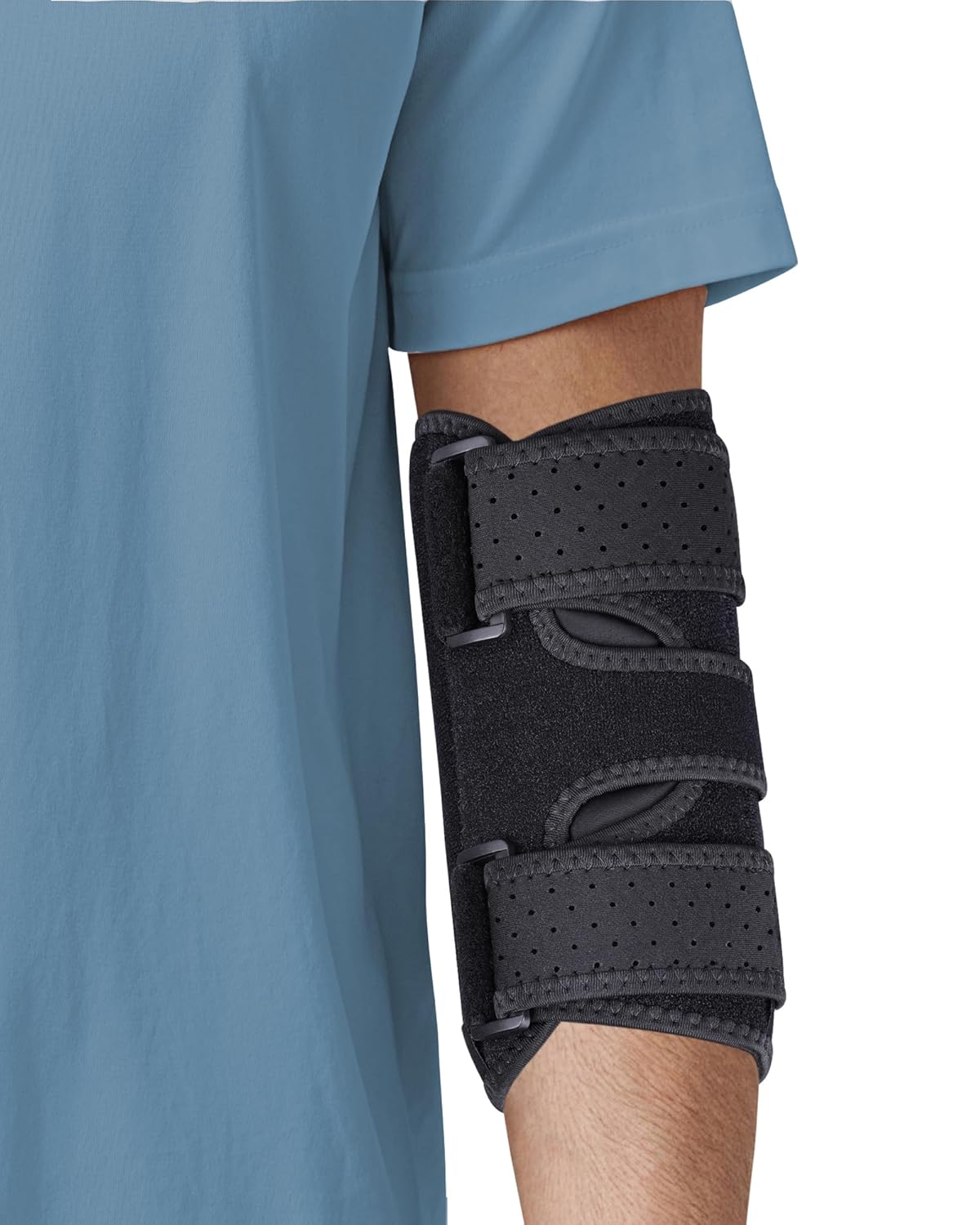 Amazon.com: Niceuare Elbow Brace for Pain Relief with 2 Removable Metal ...