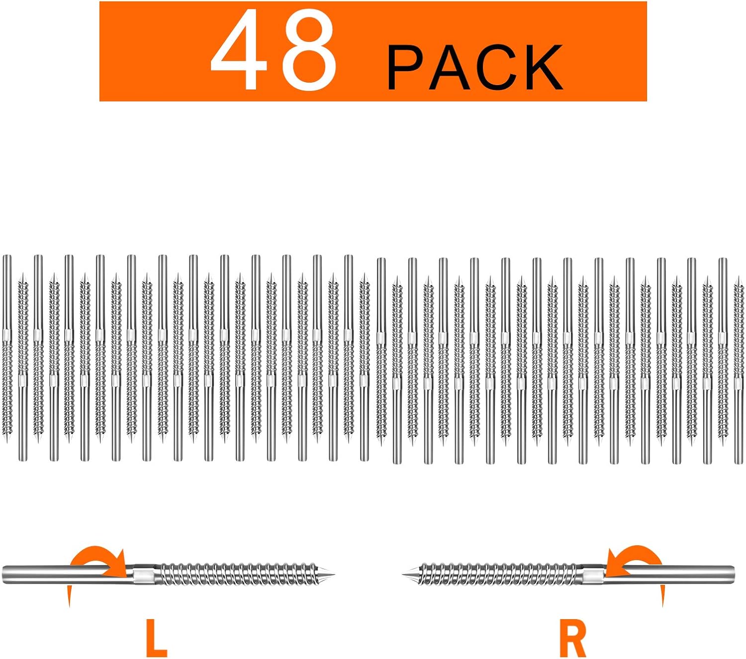 48 Pack Swage Lag Screws for Cable Railing Kit in Nepal at NPR 0, Rating: 5