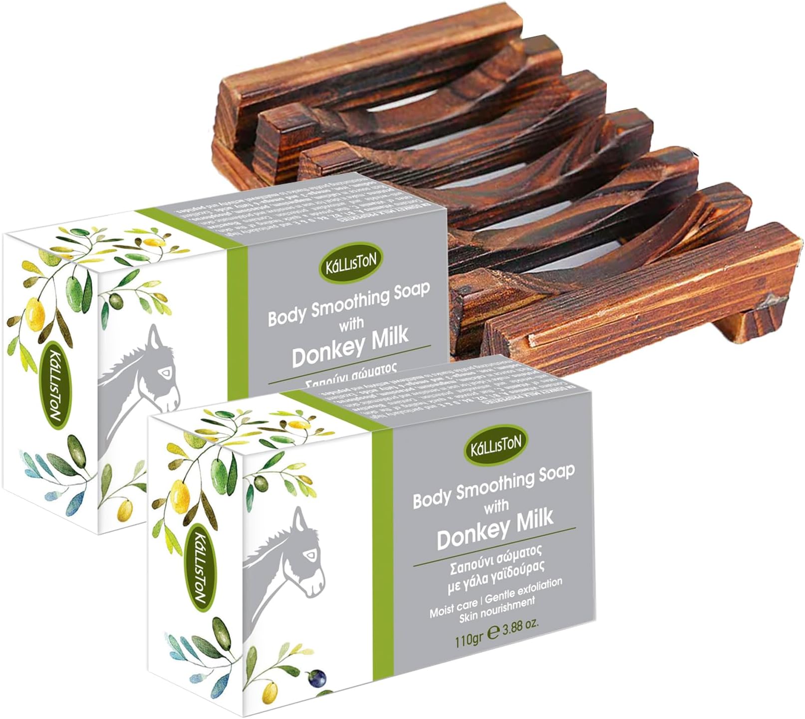 Amazon.com : SNOAP Lavandin Bar Soap, Made with Donkey Milk, Natural ...