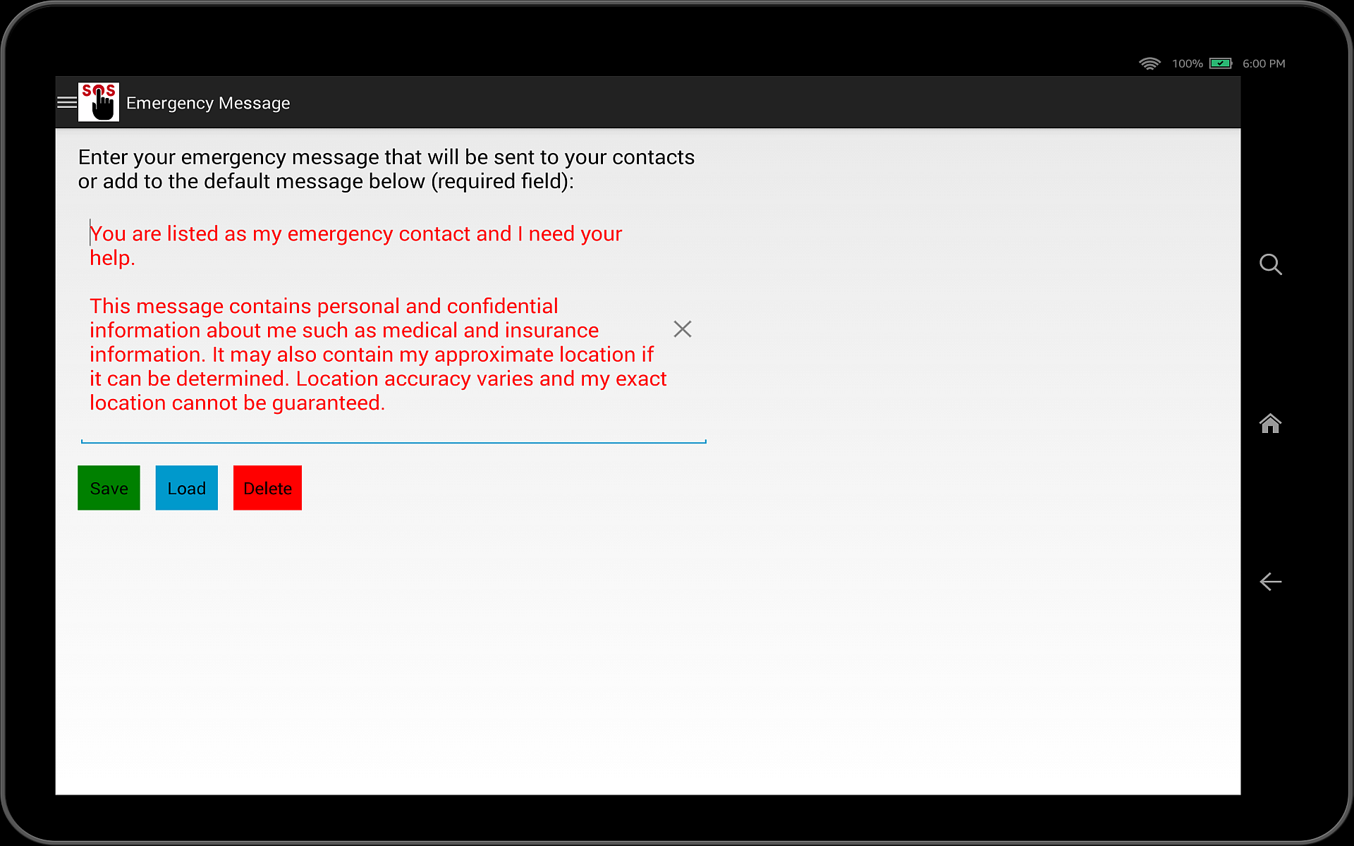 Emergency Contact - App on Amazon Appstore