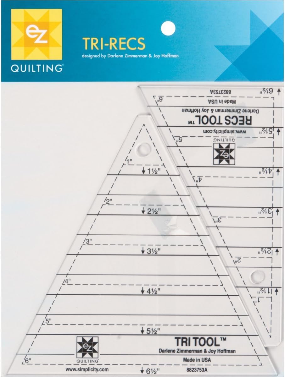 Studio 180 Design Quilting Tool - Split Rects Ruler - 7" x 11 ...