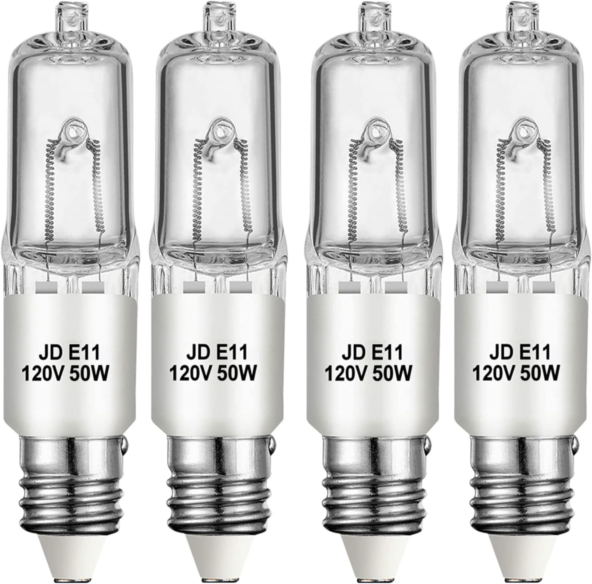Feit Electric BPQ50/CL/MC/RP 50-Watt T3 Halogen Bulb with Mini ...