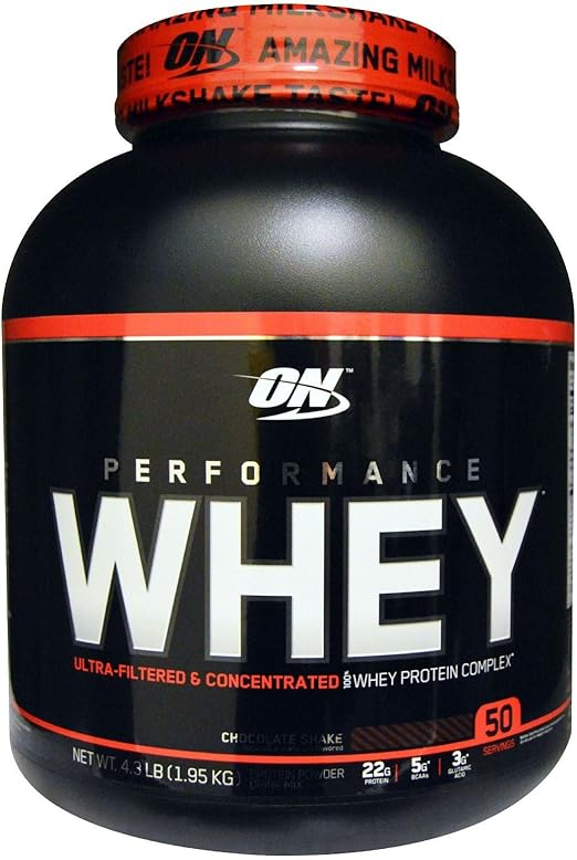 Amazon.com: ON Performance Protein Powder, Flavor: Chocolate Shake, 50 ...