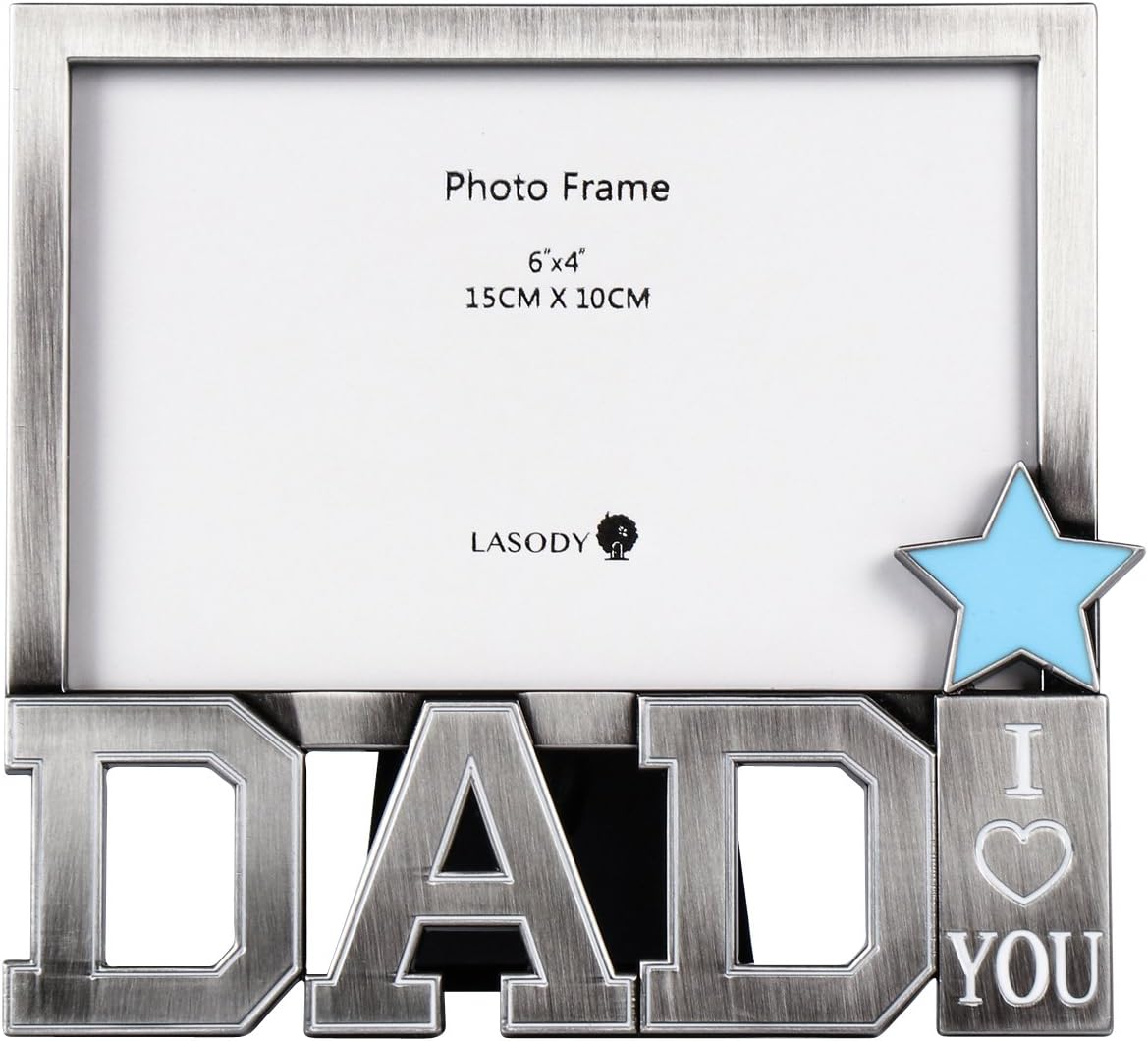 Amazon.com - LASODY Dad I Love You Picture Frame,Dad Birthday Gifts ...