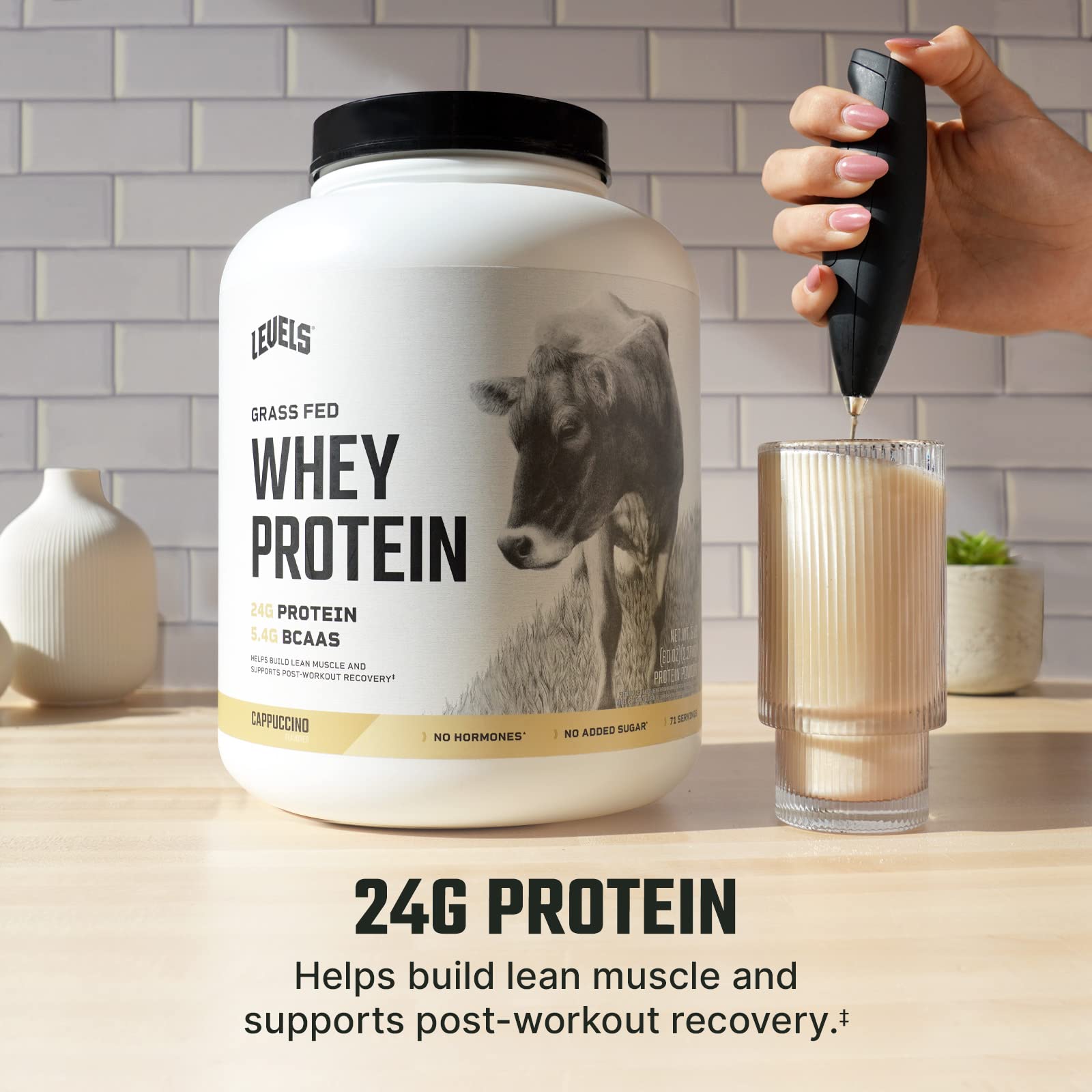 Levels Grass Fed 100 Whey Protein 7087