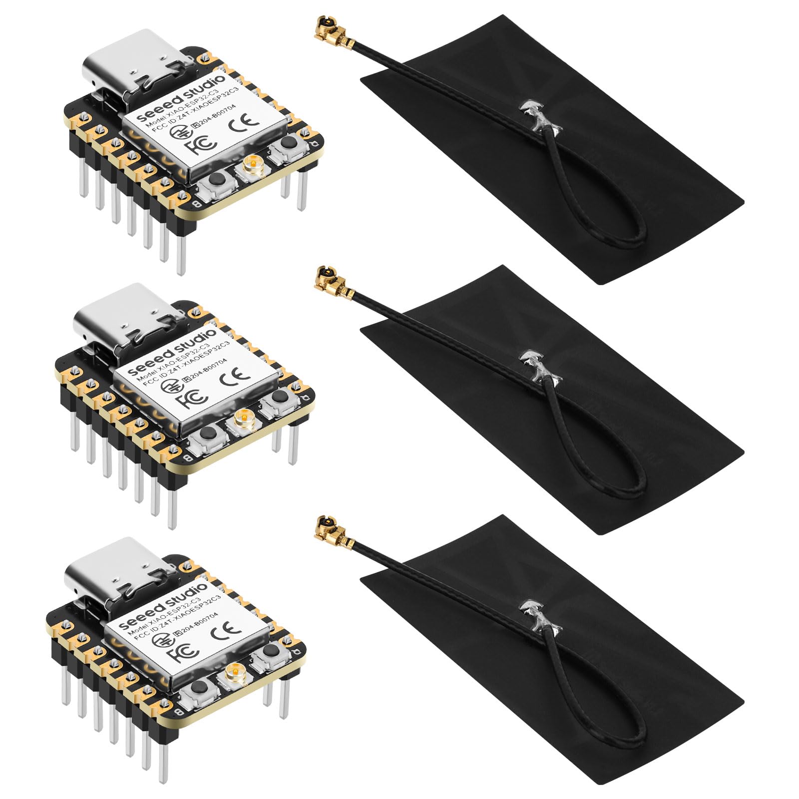 Amazon.co.jp: ESP32 開発ボード XIAO ESP32C3 Wi-Fi Bluetooth RISC-V プロセッサ 低電力 アンテナ付き A rduino IOT ...