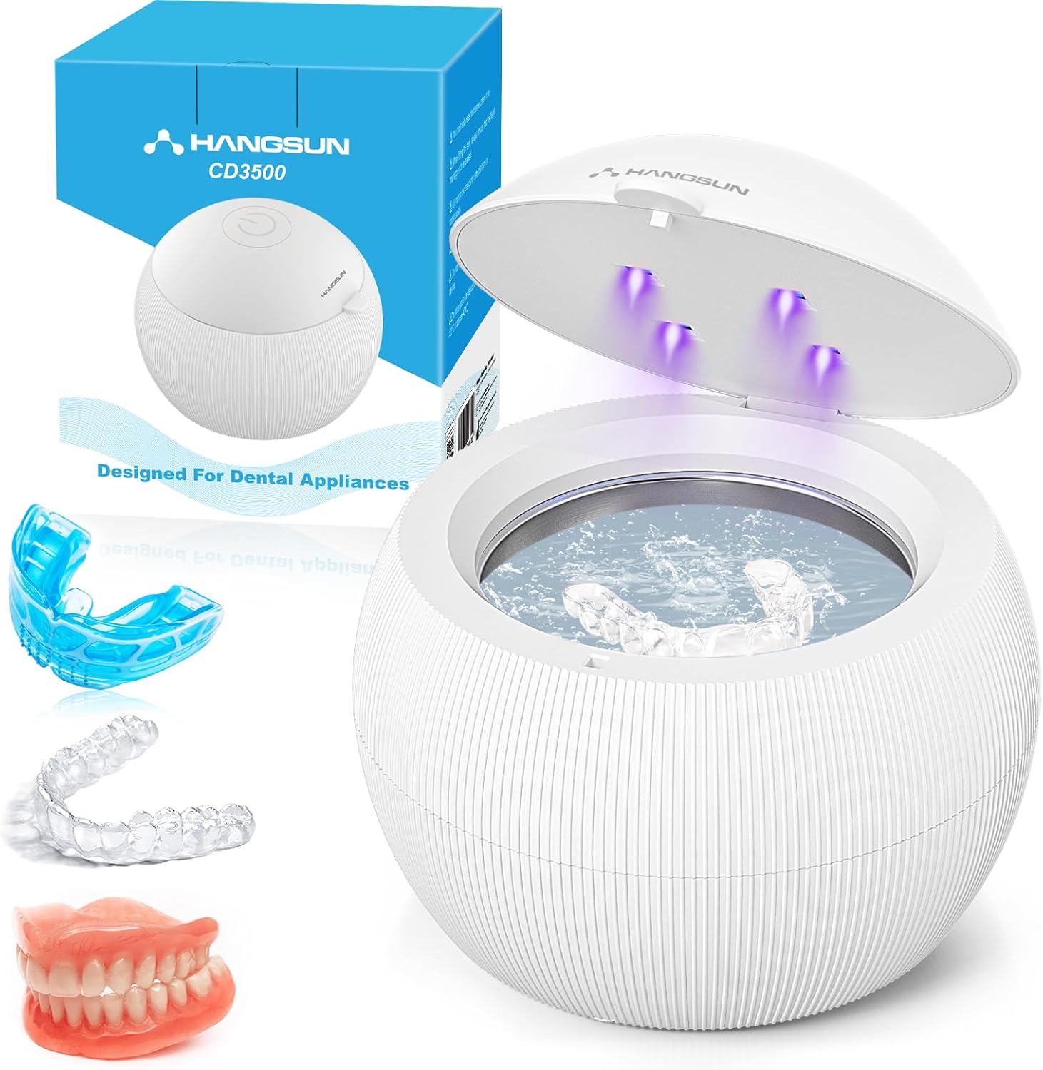 Hangsun CD3500 Ultrasonic Retainer Cleaner - Professional Ultrasonic ...