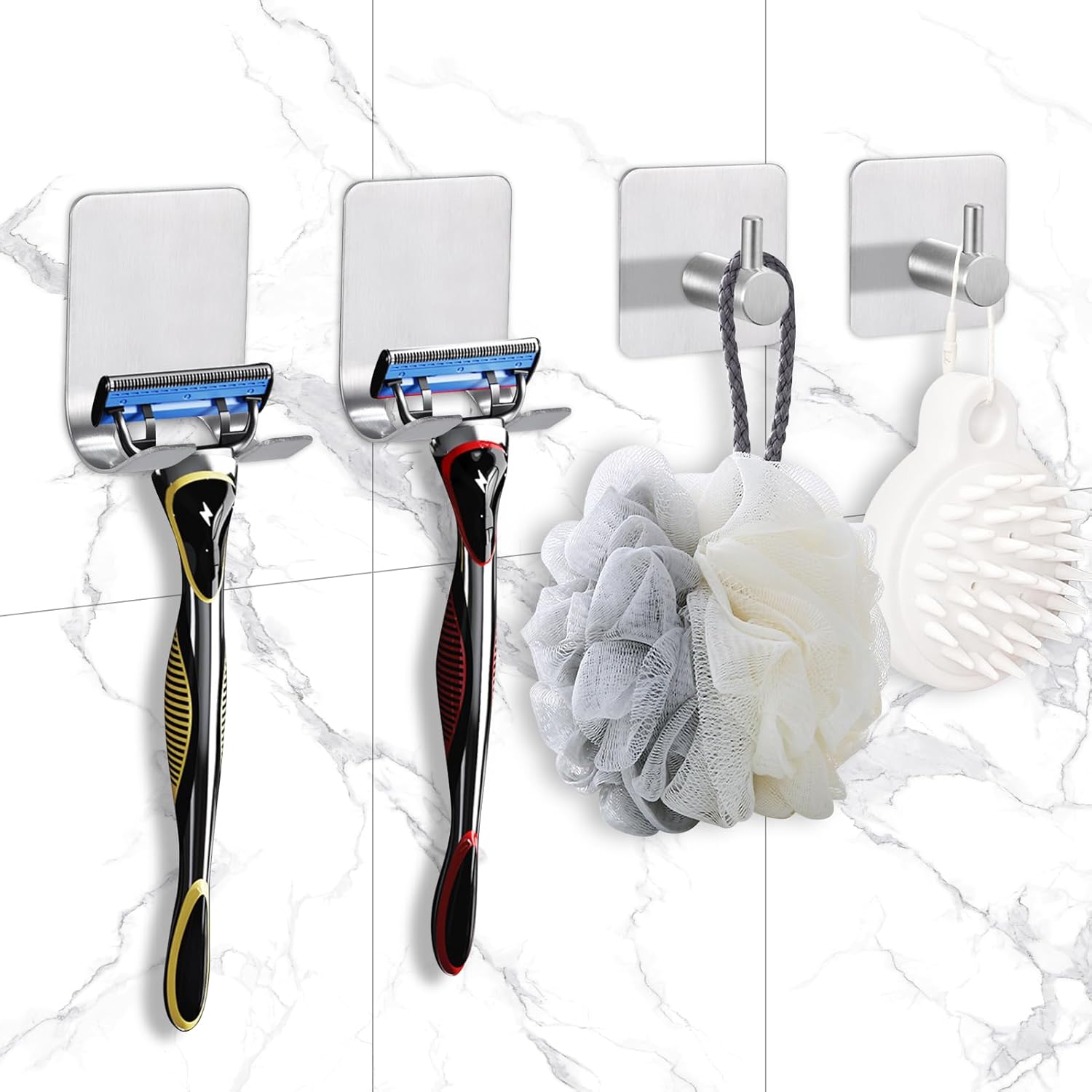 Amazon.com: Xutanoiy Razor Holder for Shower, 304 Stainless Steel Self ...