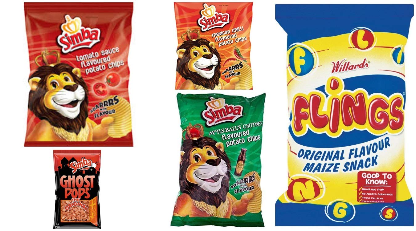 Buy Simba | Willards | South African | Maize Snacks and Flavoured ...