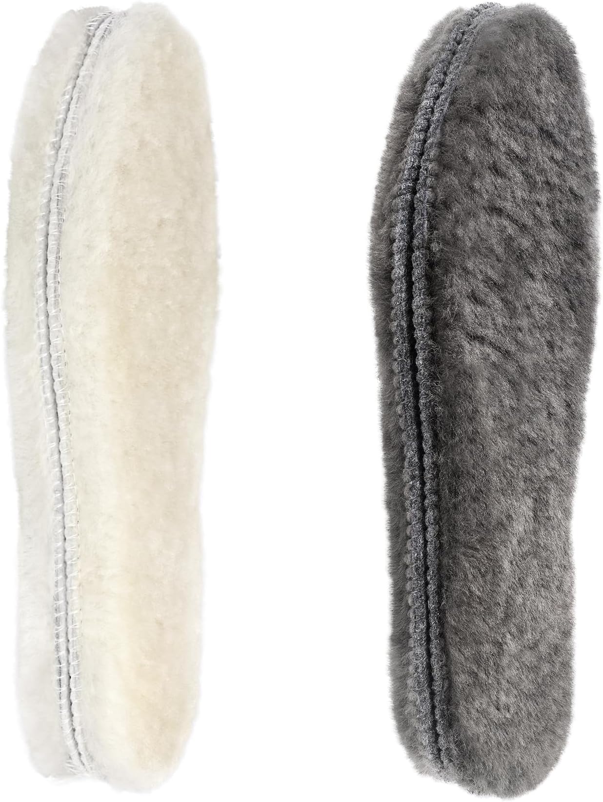 Amazon.com: riemot 2 Pairs Men's Genuine Sheepskin Insoles, Premium ...