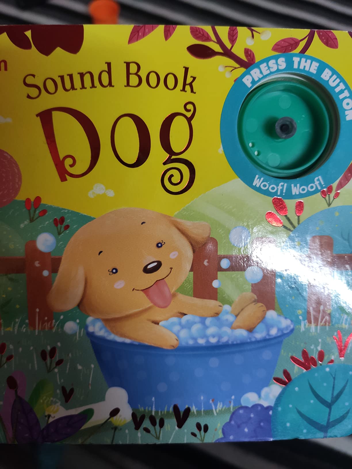 Dog Sound Board Book for Children: Press & Bark Along | Fun Animal ...