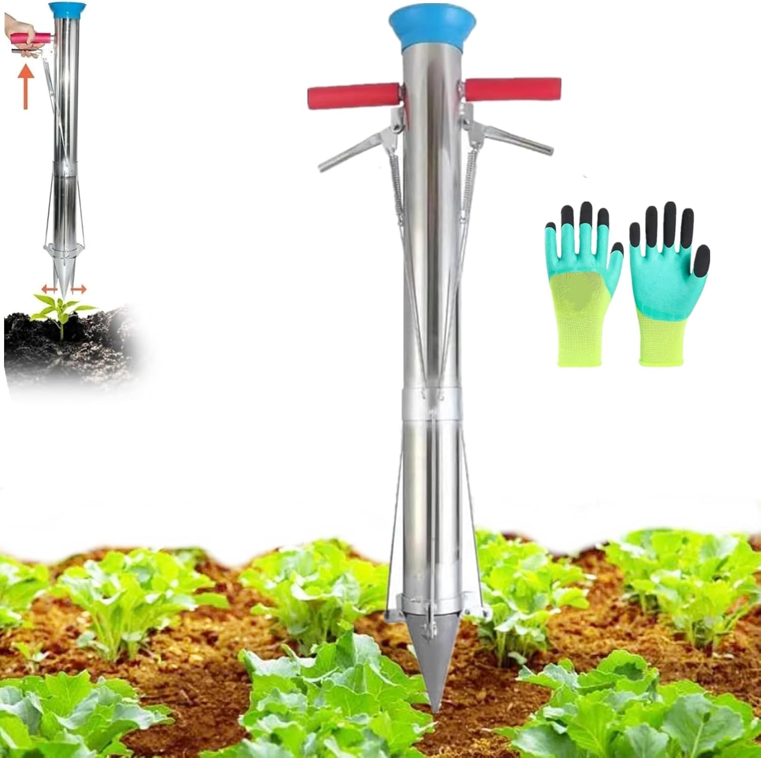 Amazon.com : FACHIWEN Bulb Planter Tool,2024 New Stainless Steel ...