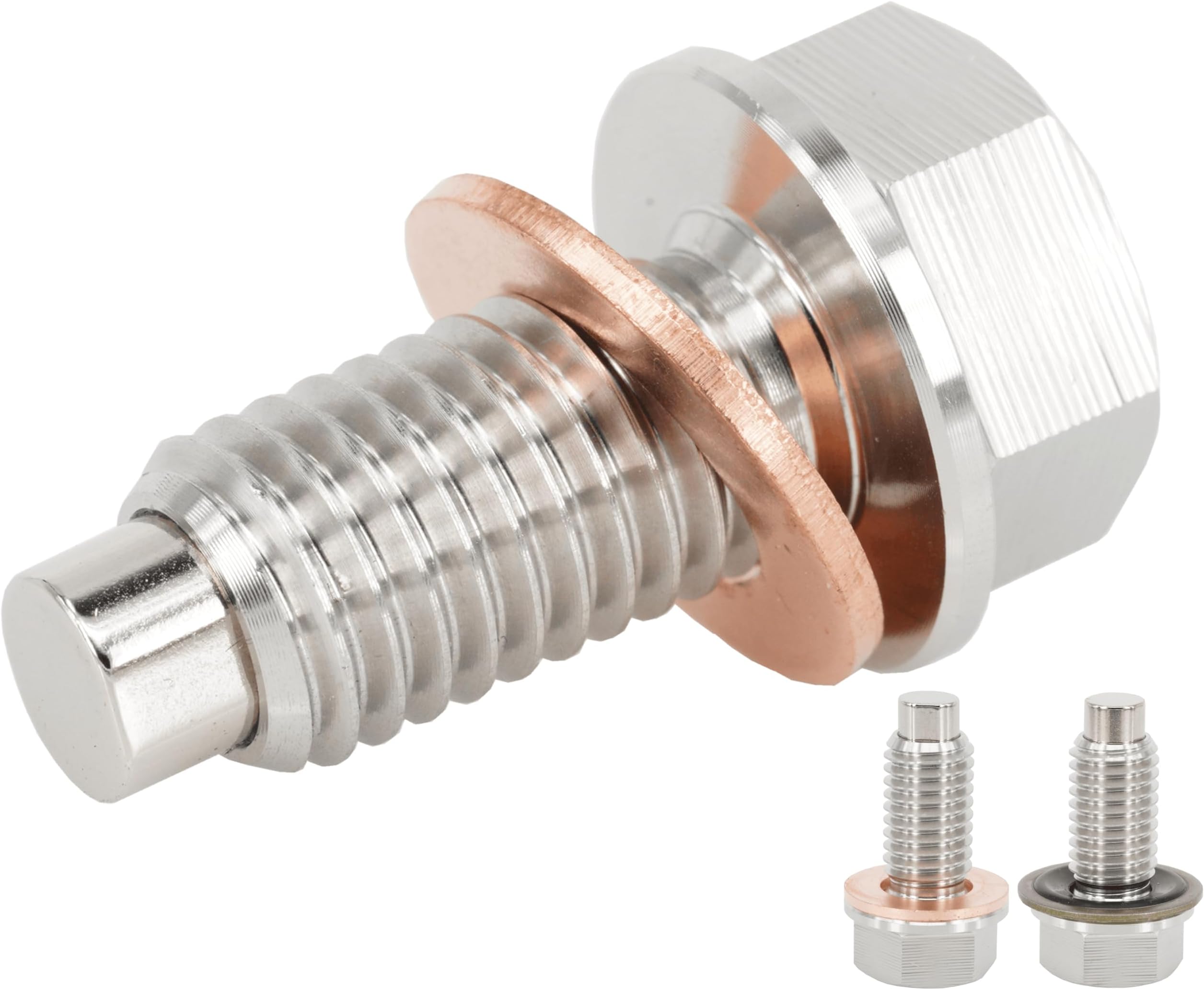 Amazon.com: Dsnaduo 2PCS M12x1.75MM Magnetic Oil Drain Plug Fit for ...