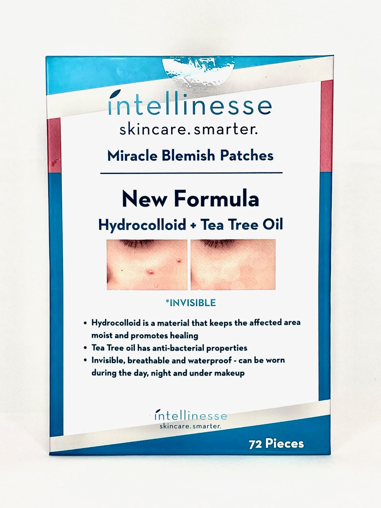 Amazon.com : Invisible Miracle Blemish Patch Hydrocolloid and Tea Tree - Remove and Heal Pimples ...