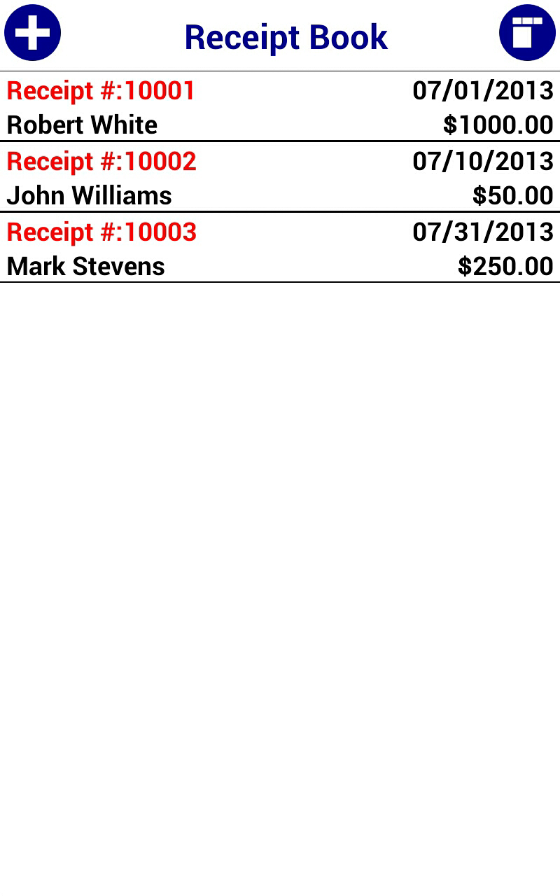 Receipt Book:Amazon.de:Appstore for Android