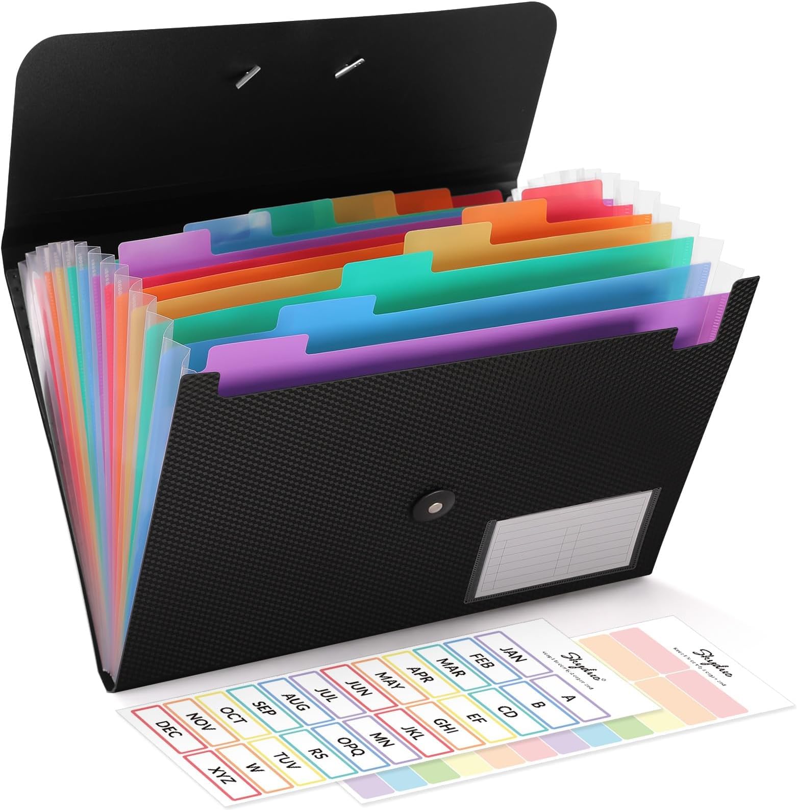 Amazon.com : Cesil 3Pcs Accordian File Organizer Expanding File Folder ...