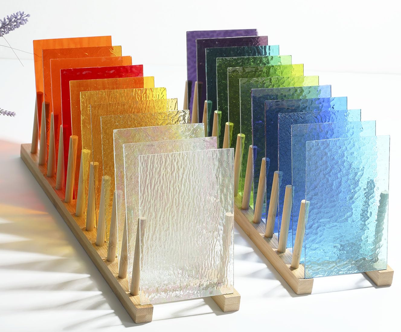 Colored Glass Sheets ASLAN® Farbfolie GlassColour Transparent Serie