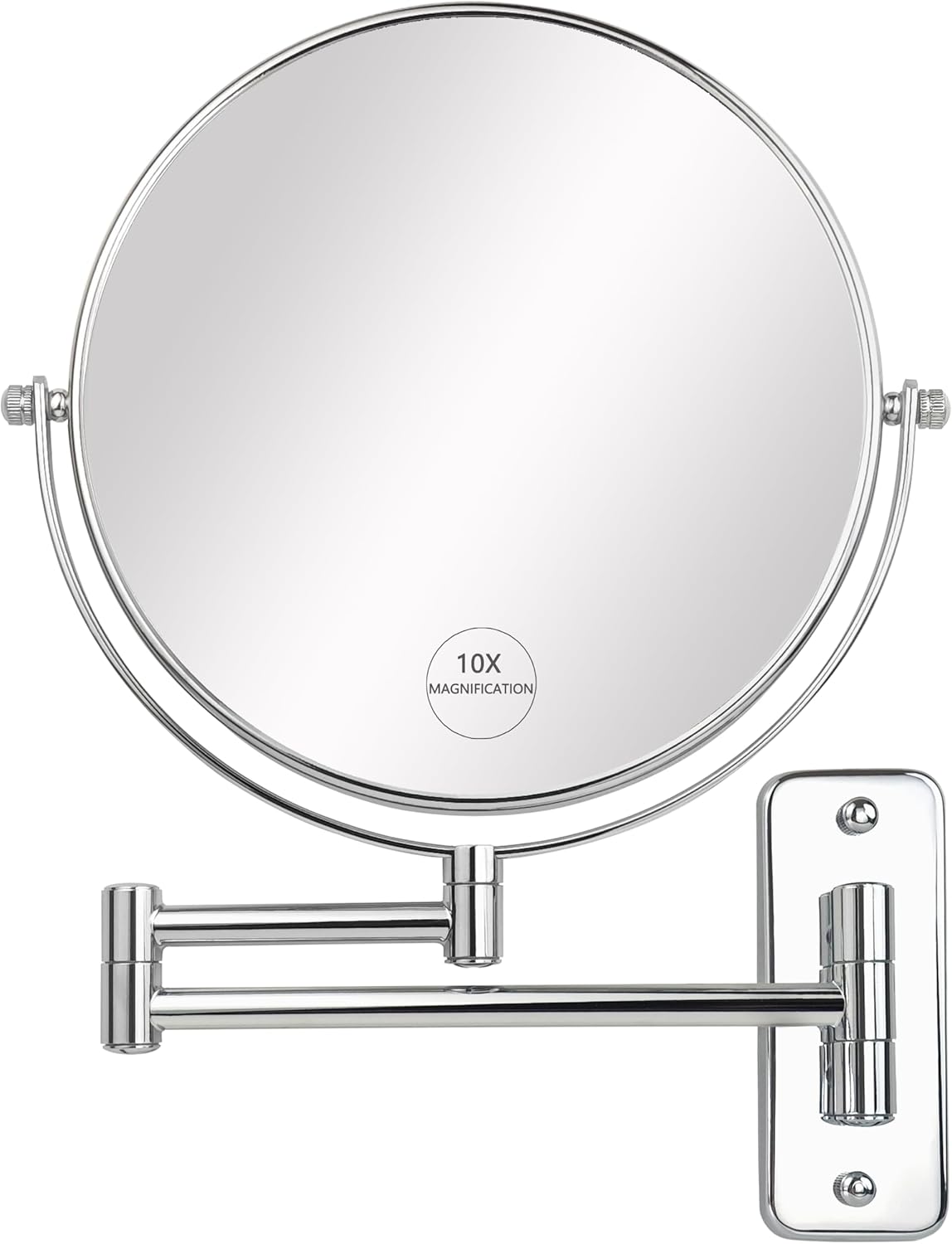 Amazon.com - JANEEVA 8" Wall Mounted Makeup Mirror, 10X Magnifying ...