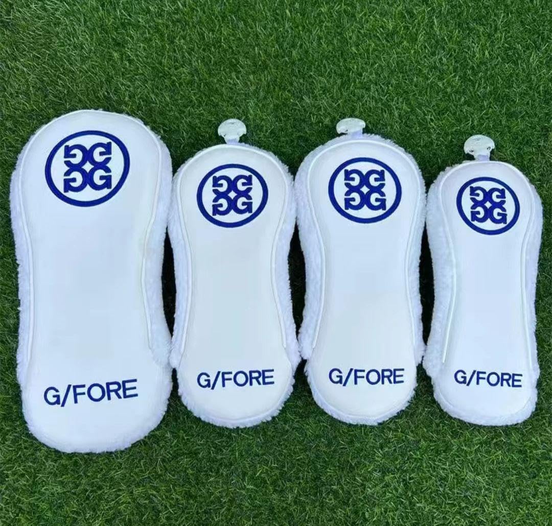 Amazon.co.jp: ジーフォア GFORE ゴルフ ヘッドカバー 4点セット : スポーツ＆アウトドア