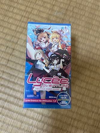 Amazon.co.jp: Lycee Trading Card with Shrink 1 Box (1 Box) : Toys & Games