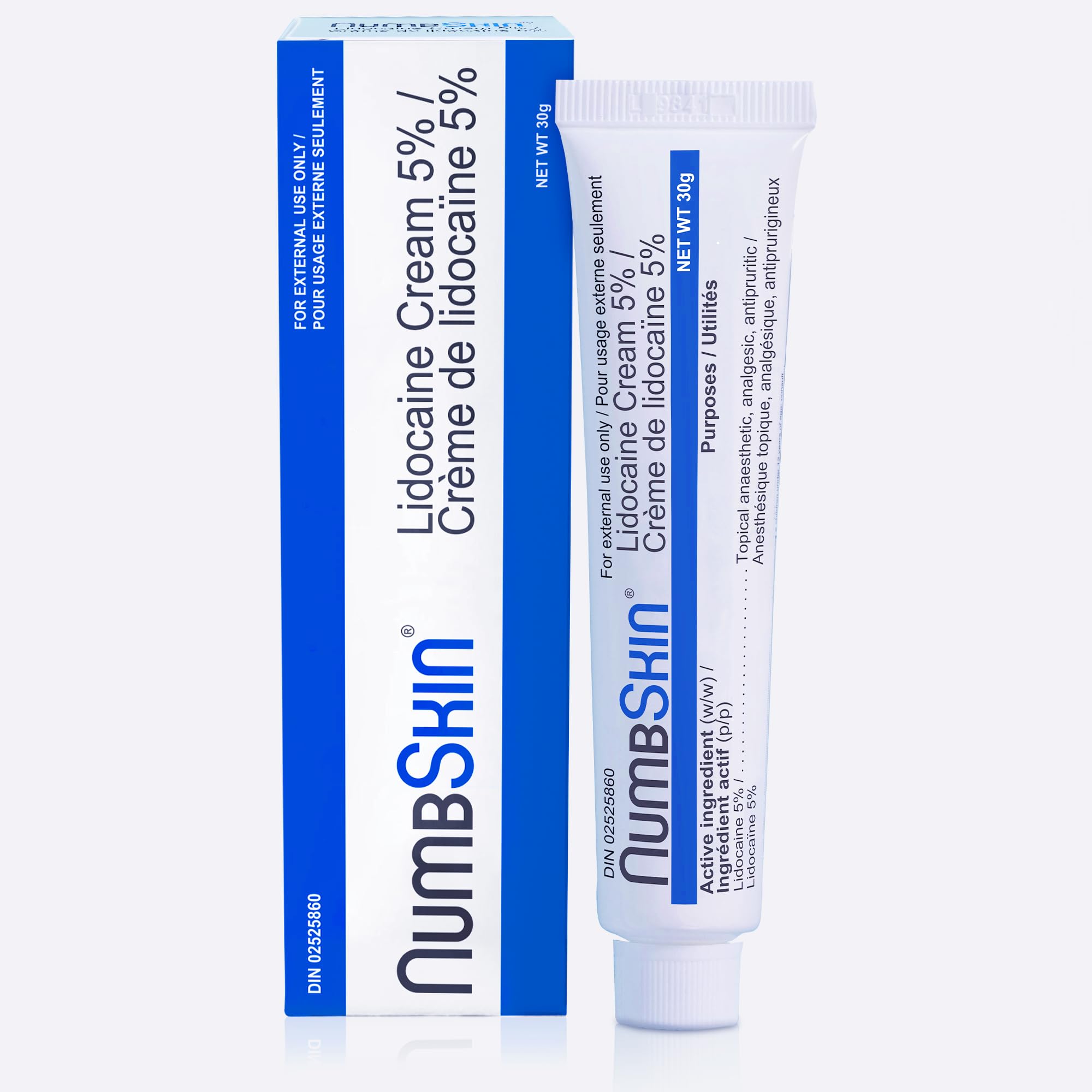 Numbskin Numbing Cream - Maximum Strength Tattoo Numbing Cream - 5% ...