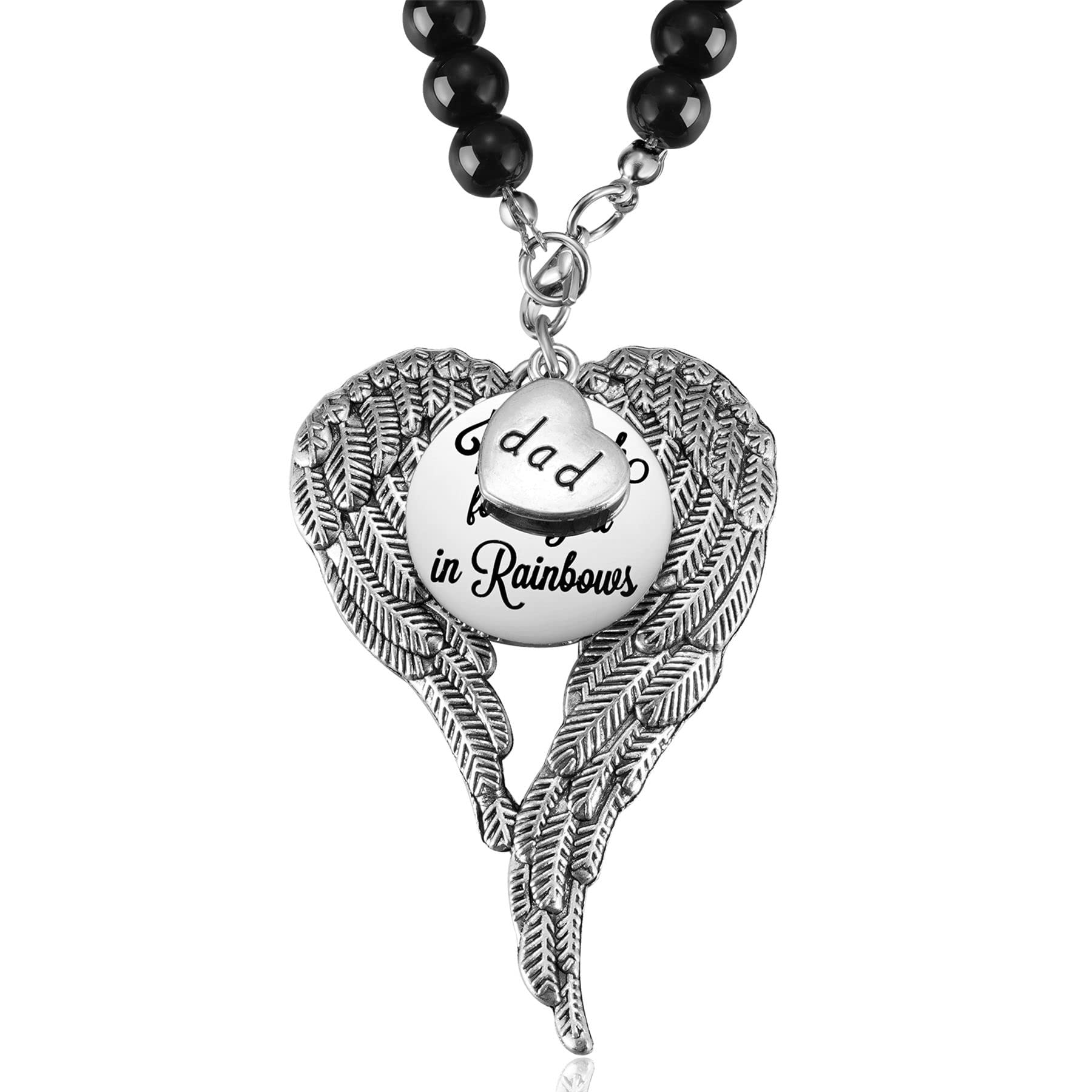Amazon.com: Loss of Father Gift Memorial Car Charm Sympathy Gift Dad ...