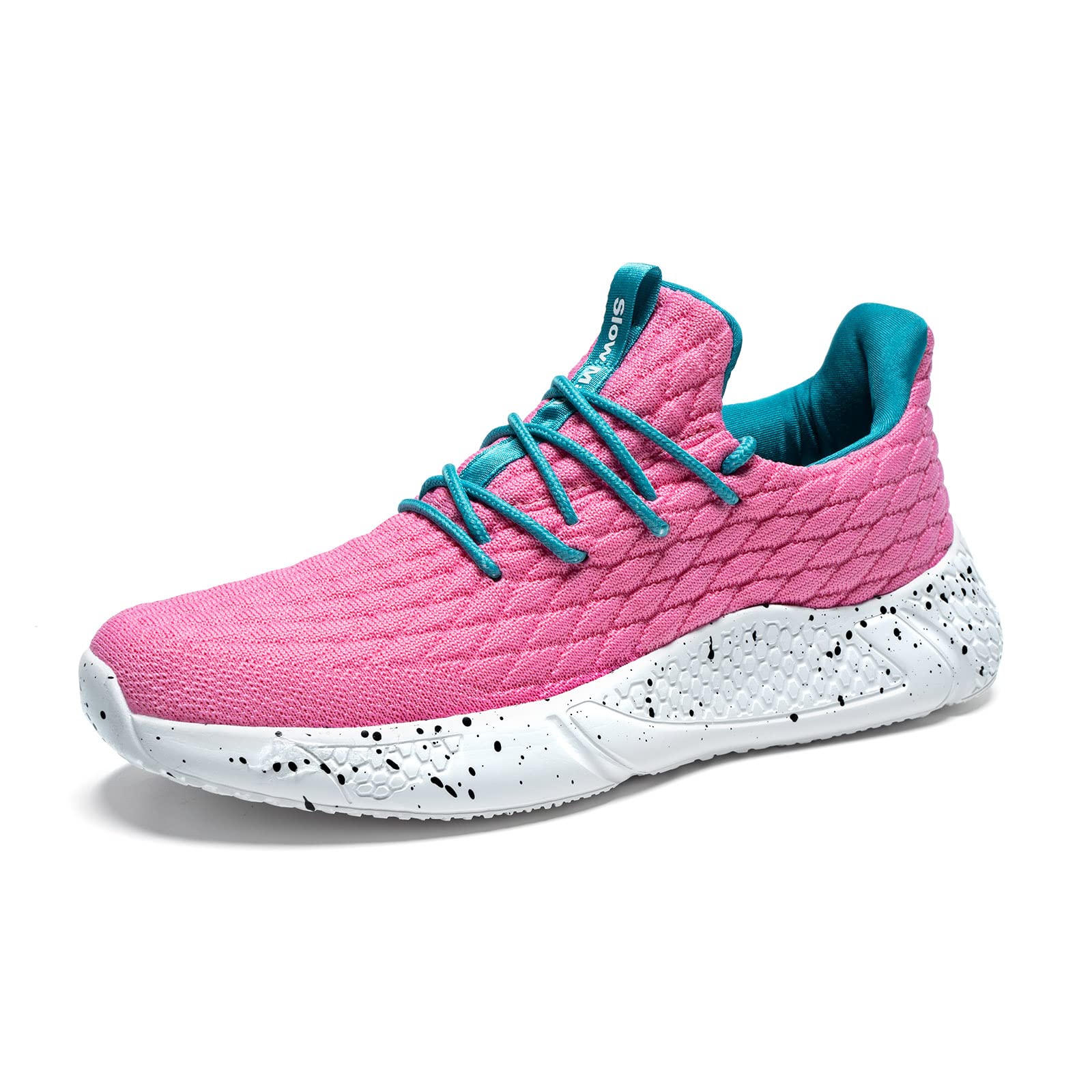 Slow Man Men's Running Shoes - Men's Walking Shoes Knit Mesh Breathable ...