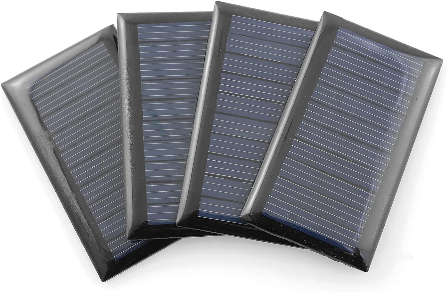 Amazon.com : SQXBK Min Solar Panel 4PCS 53x30mm 5V 45mA Micro Solar ...