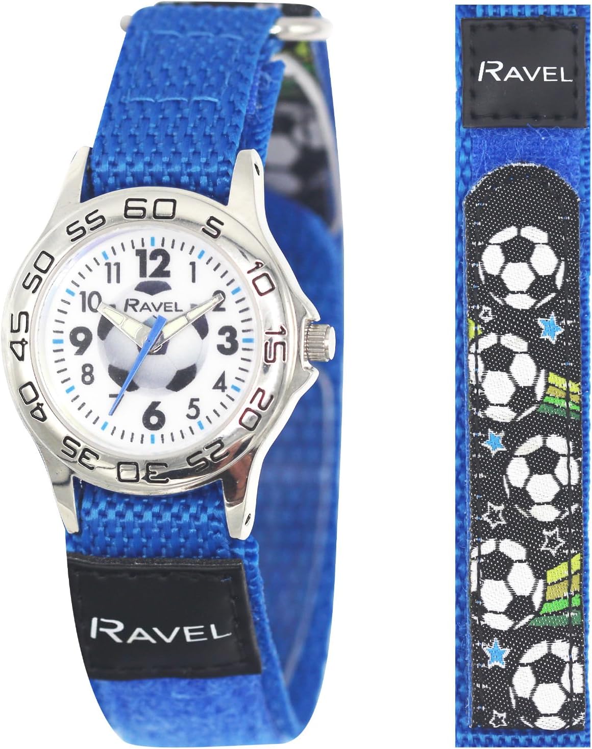 Ravel Girl's Hibiscus Flower Patterned Easy Fasten Strap Watch - Pink ...