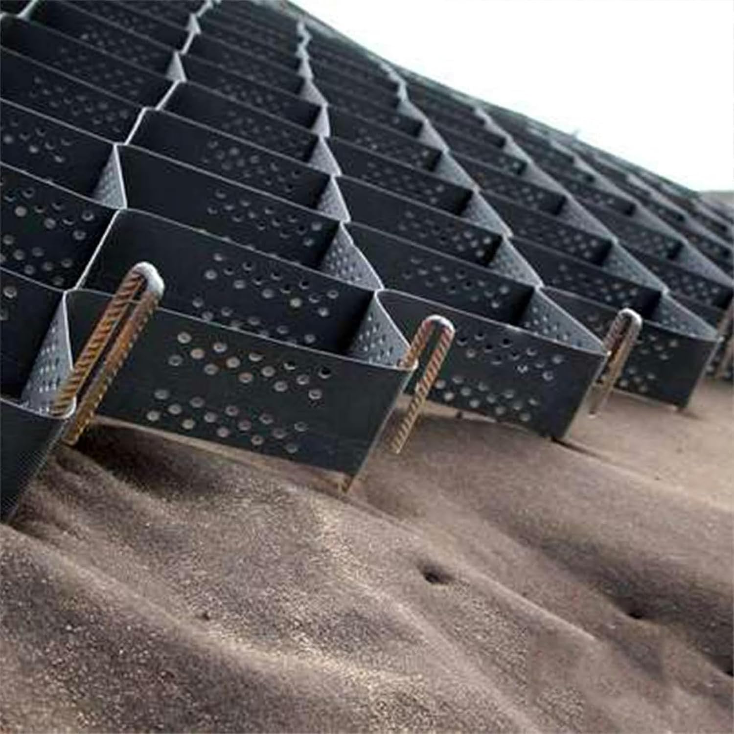 Amazon.com: MSWEGKRE Slopes Geo Grid for Retaining Walls 4in, Erosion ...