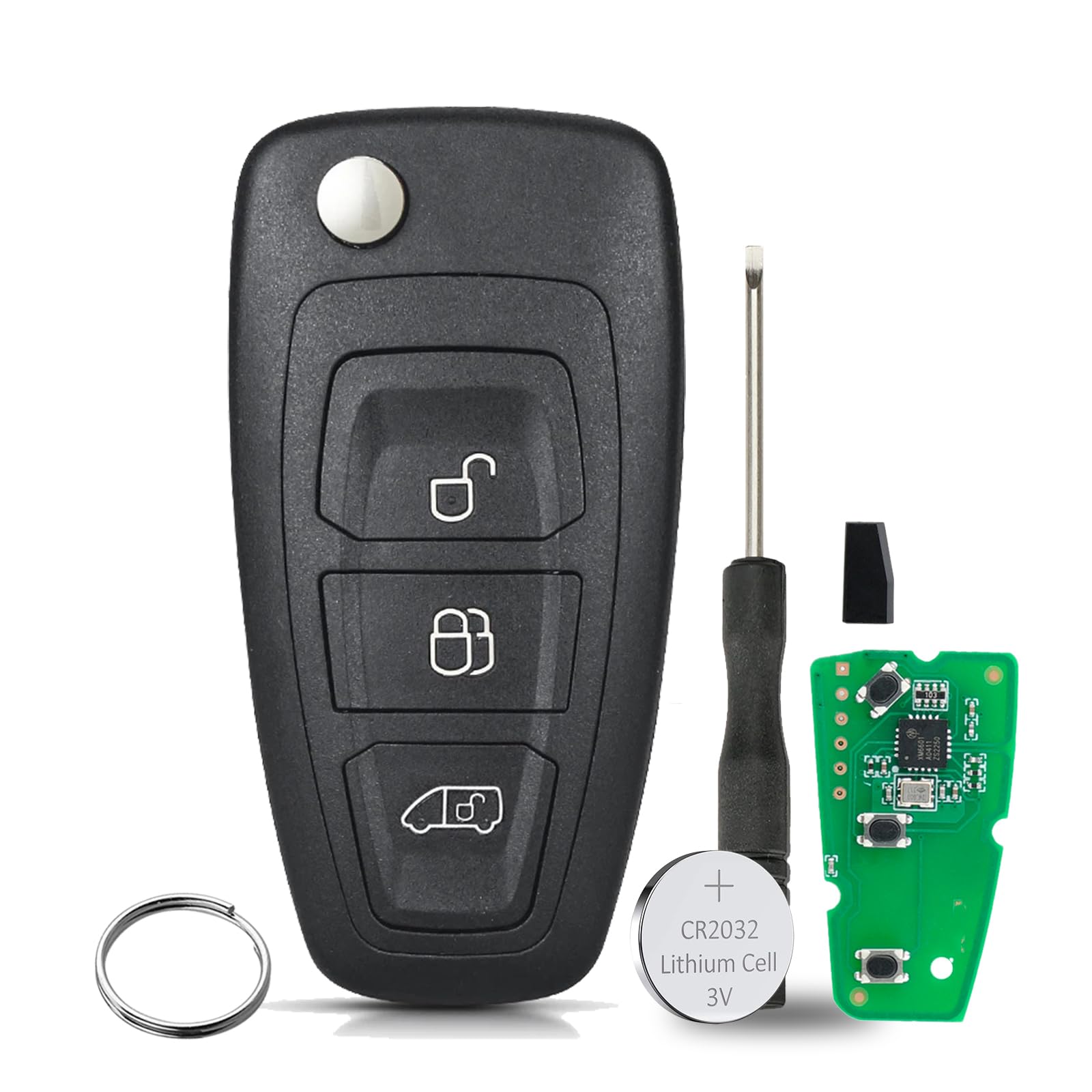 433Mhz FSK 4D63 Chip For 2015 Ford Transit Custom Key Ford Transit 2015 ...