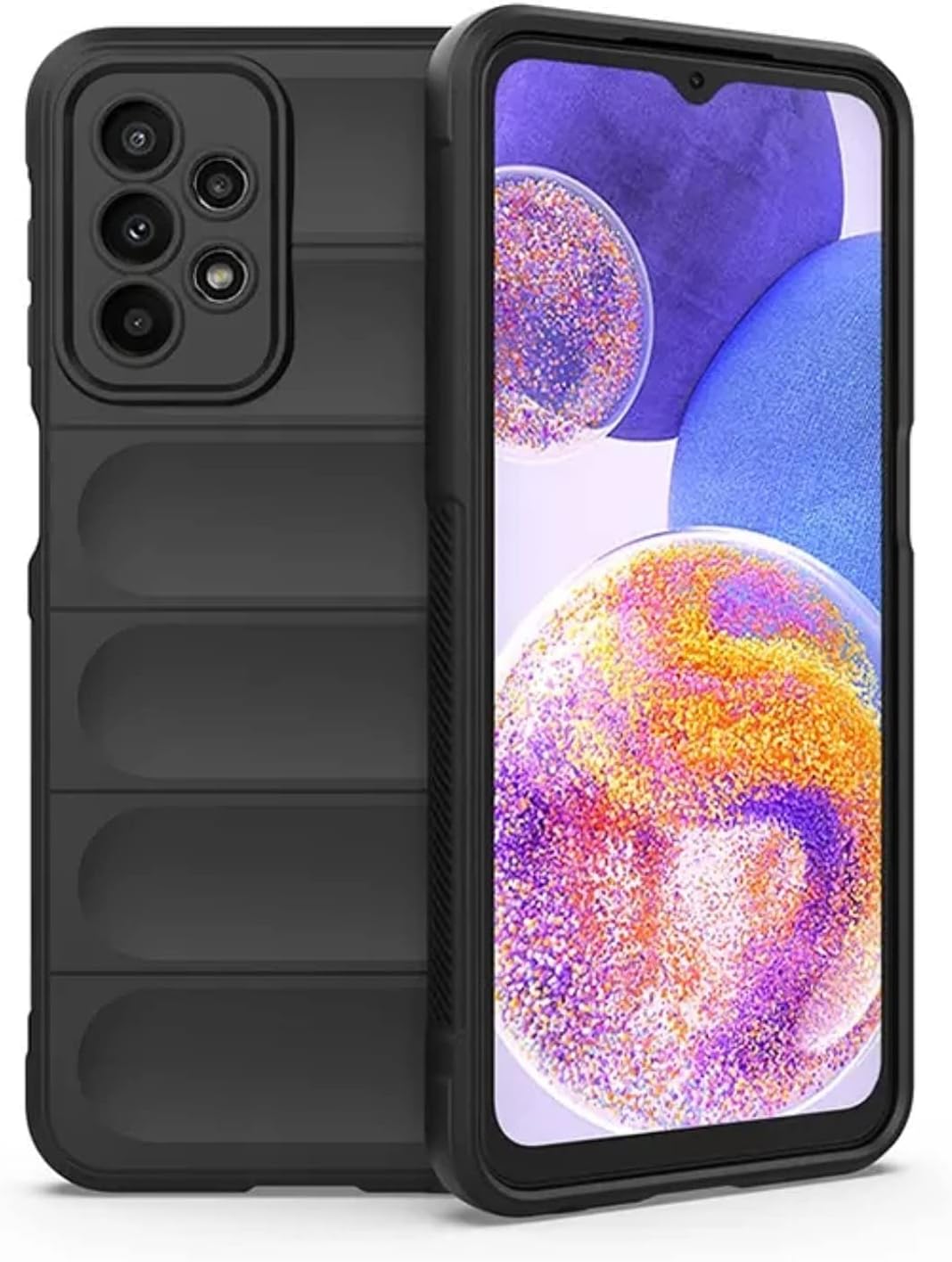 Amazon.com: Creative Phantom Shield Shape - Funda protectora resistente con forro de felpa, TPU ...