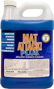 Amazon.com: Dollamur Mat Attack! PLUS® Gym & Yoga Mat Cleaner, Hygienic ...