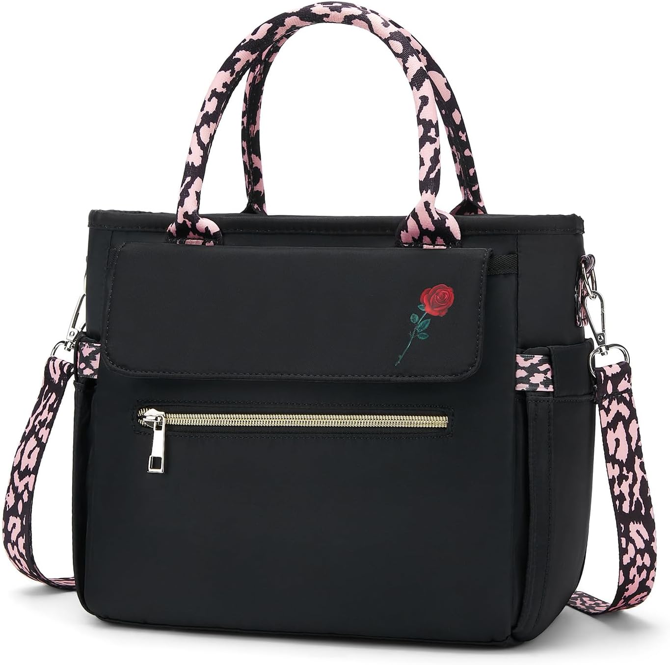 Amazon.com: IKISTO Womens Insulated Lunch Bags for Work, Trendy Black ...