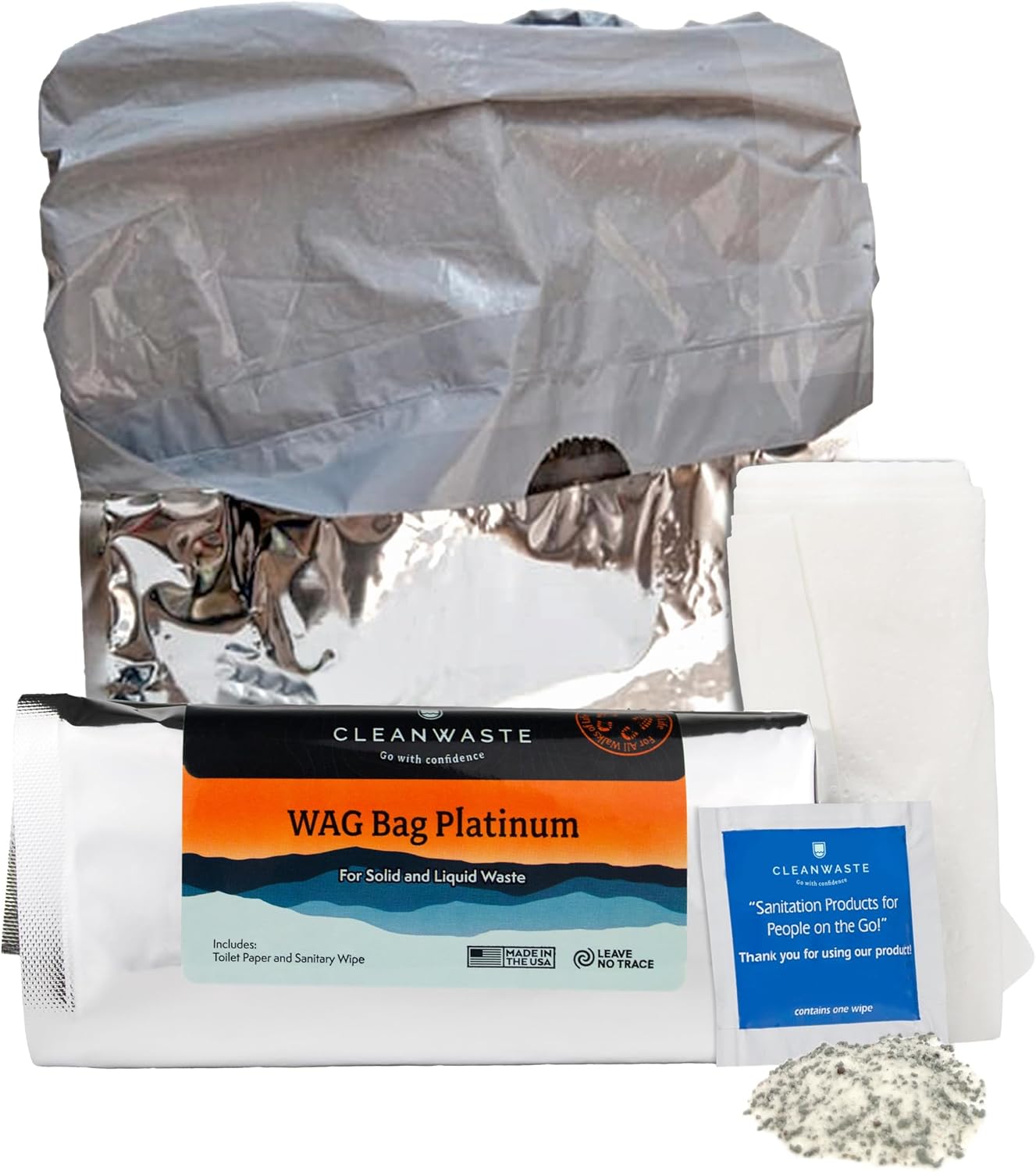 Amazon.com : Cleanwaste Wag Bag Platinum : Sports & Outdoors