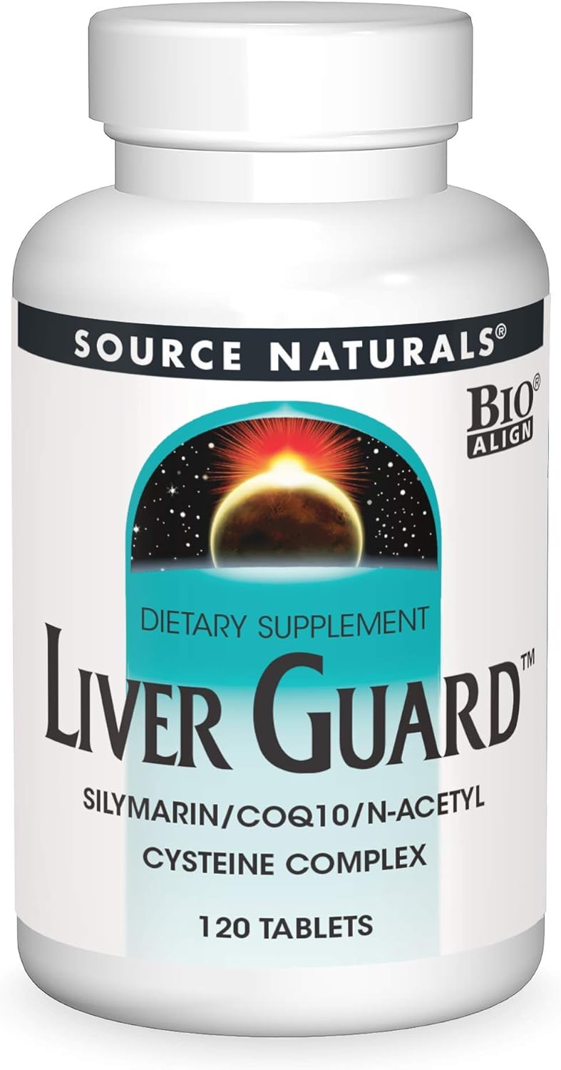 Amazon.com: Source Naturals Liver Guard Tablet, 120 Count : Health ...