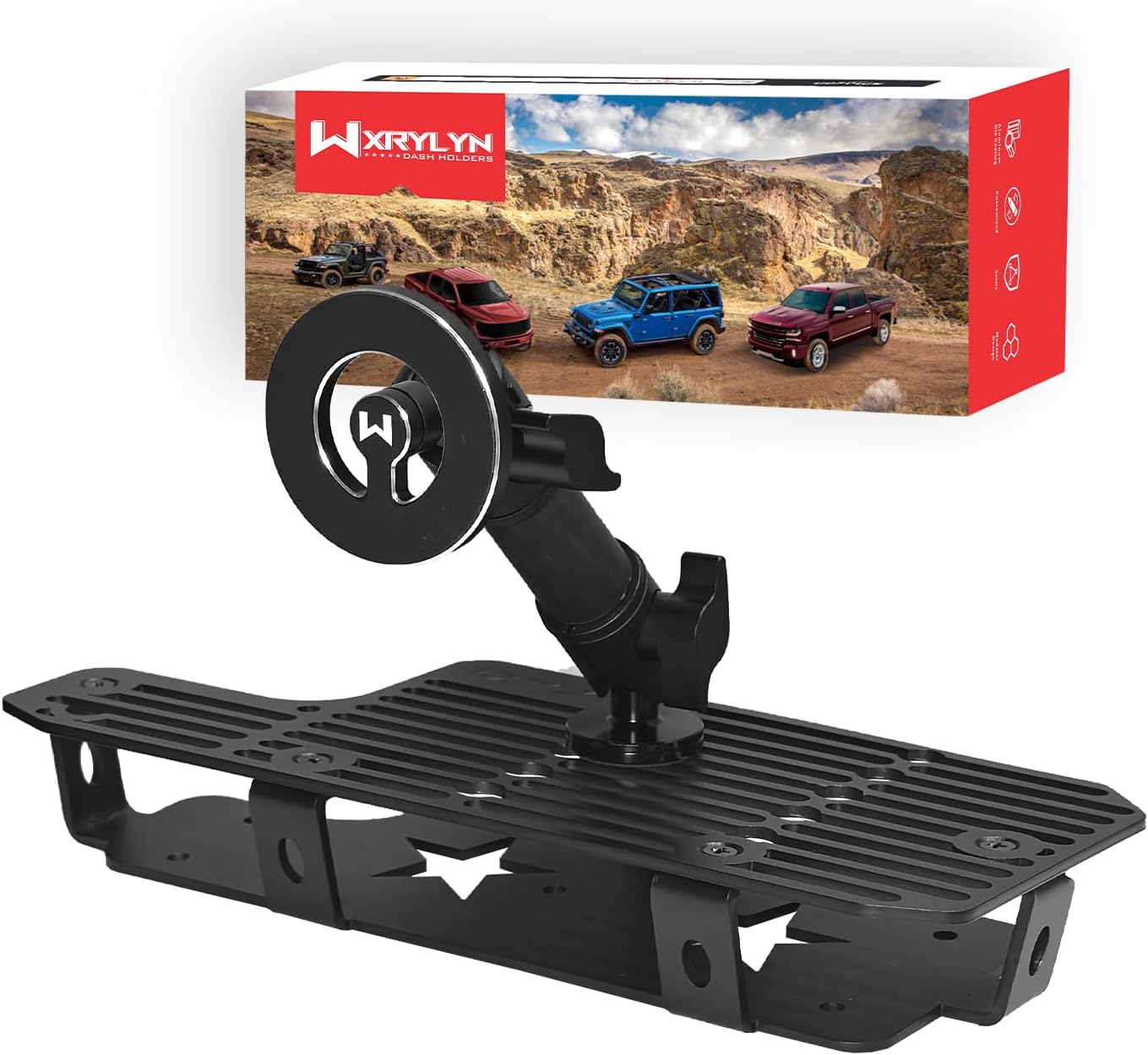 Amazon.com: WXRYLYN 2026 2025 Tundra Metal Dash Platform Phone Mount ...