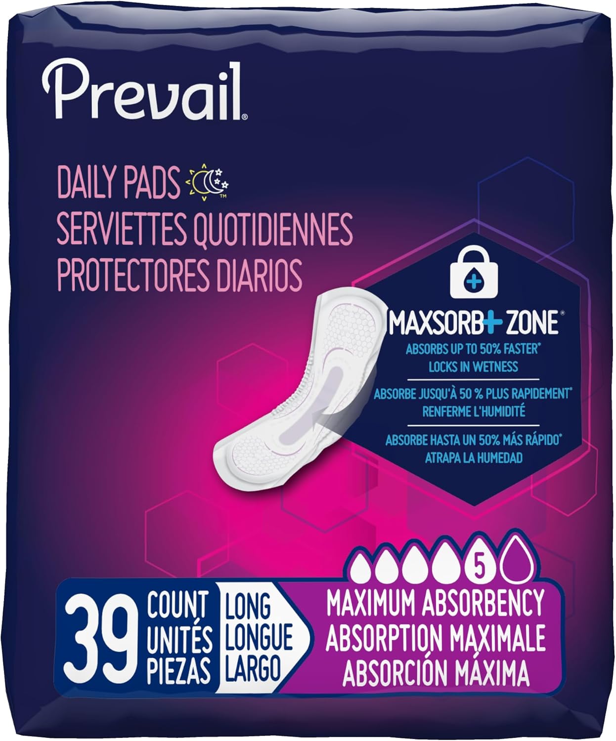 Amazon.com: Prevail Incontinence Bladder Control Pads for Women ...