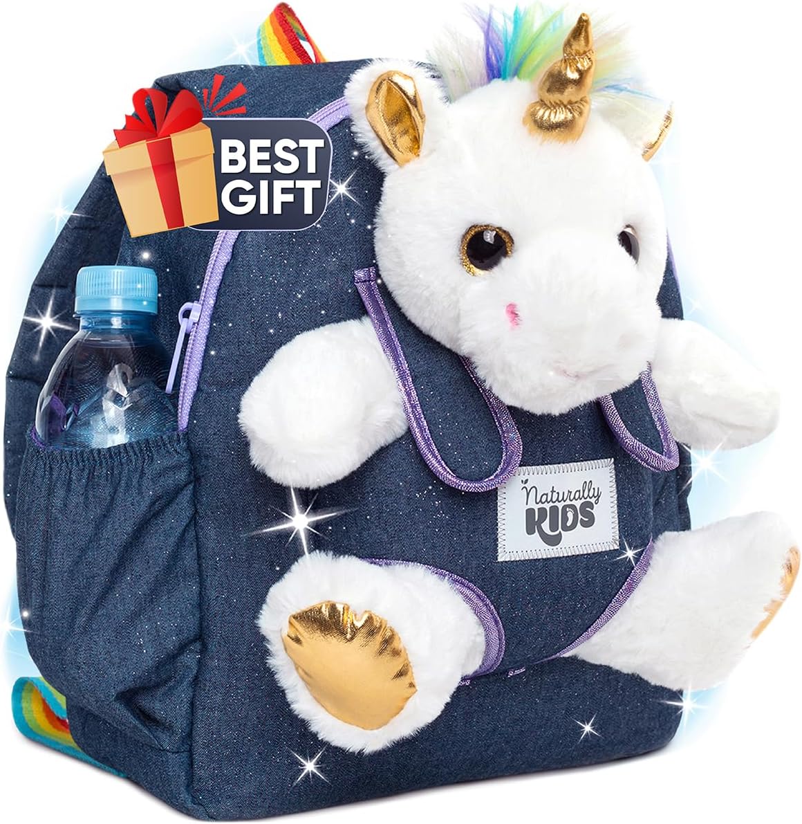 Amazon.com: Naturally KIDS Unicorn Toys for Girls Age 4-6, Gifts for 5 ...
