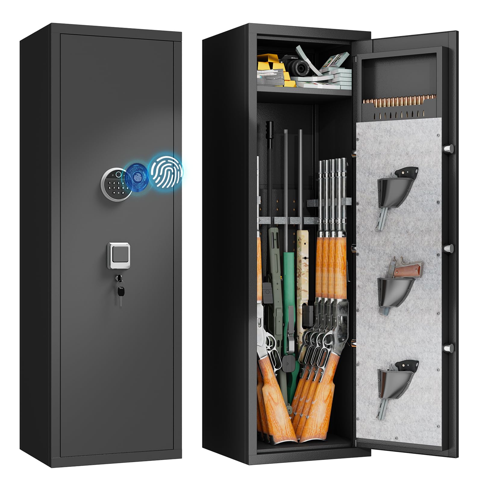 Snapklik.com : 5 Gun Safe Cabinet