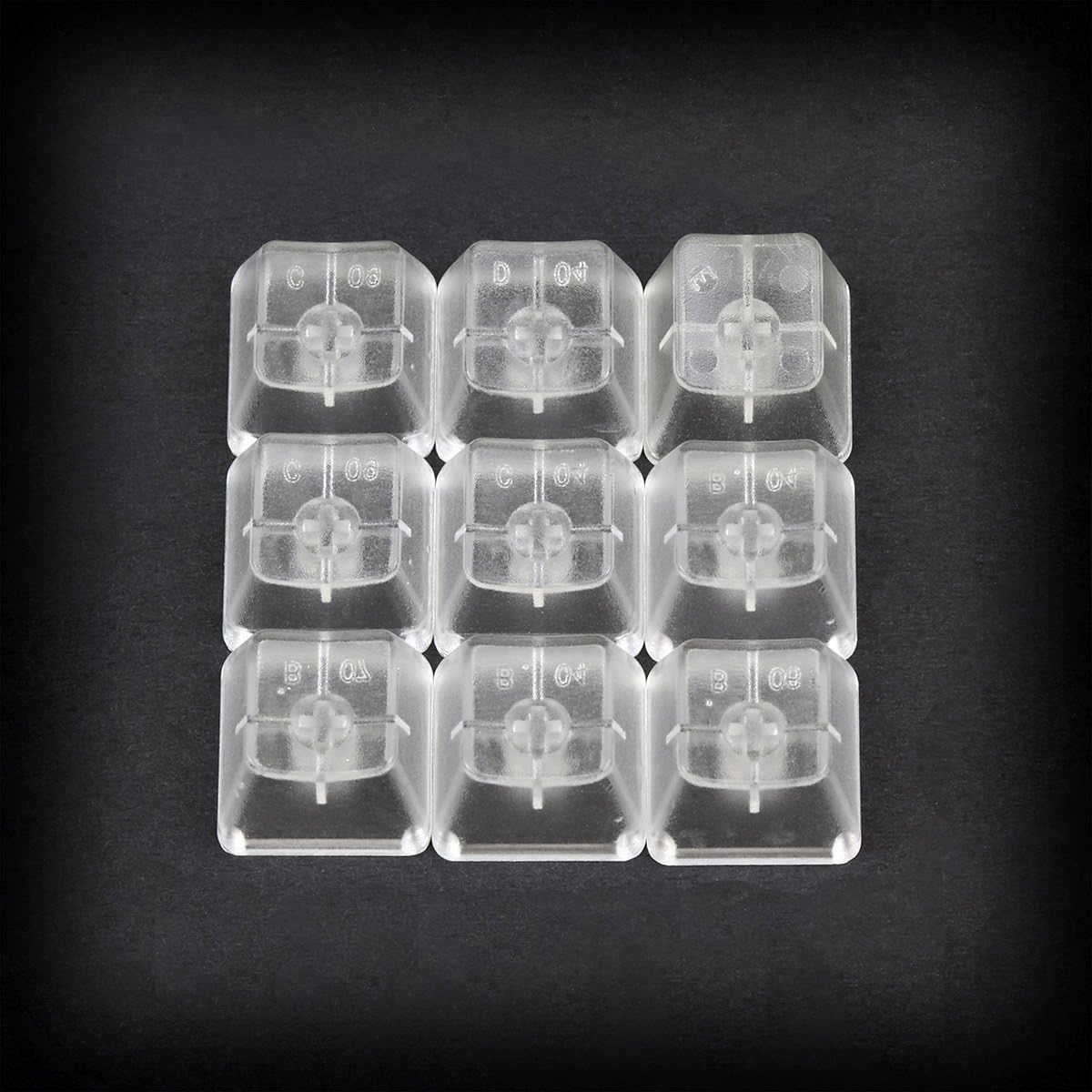 Amazon.com: Genovation 0405009012 1X1 RELEGENDABLE CHERRY KEYCAP GRAY ...