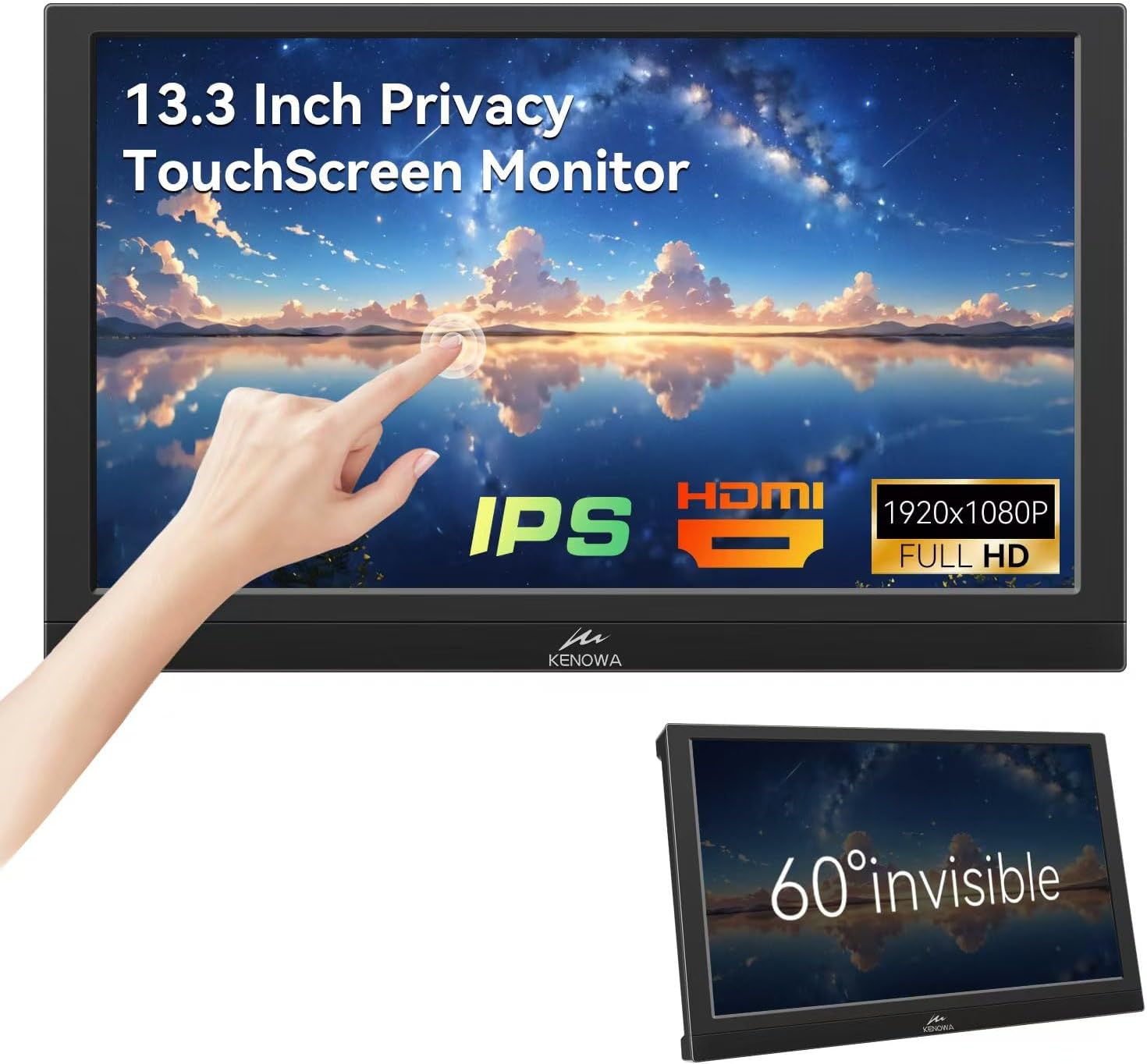 Amazon.com: Elo 1302L - 13" Touchscreen Monitor Without Stand for POS ...