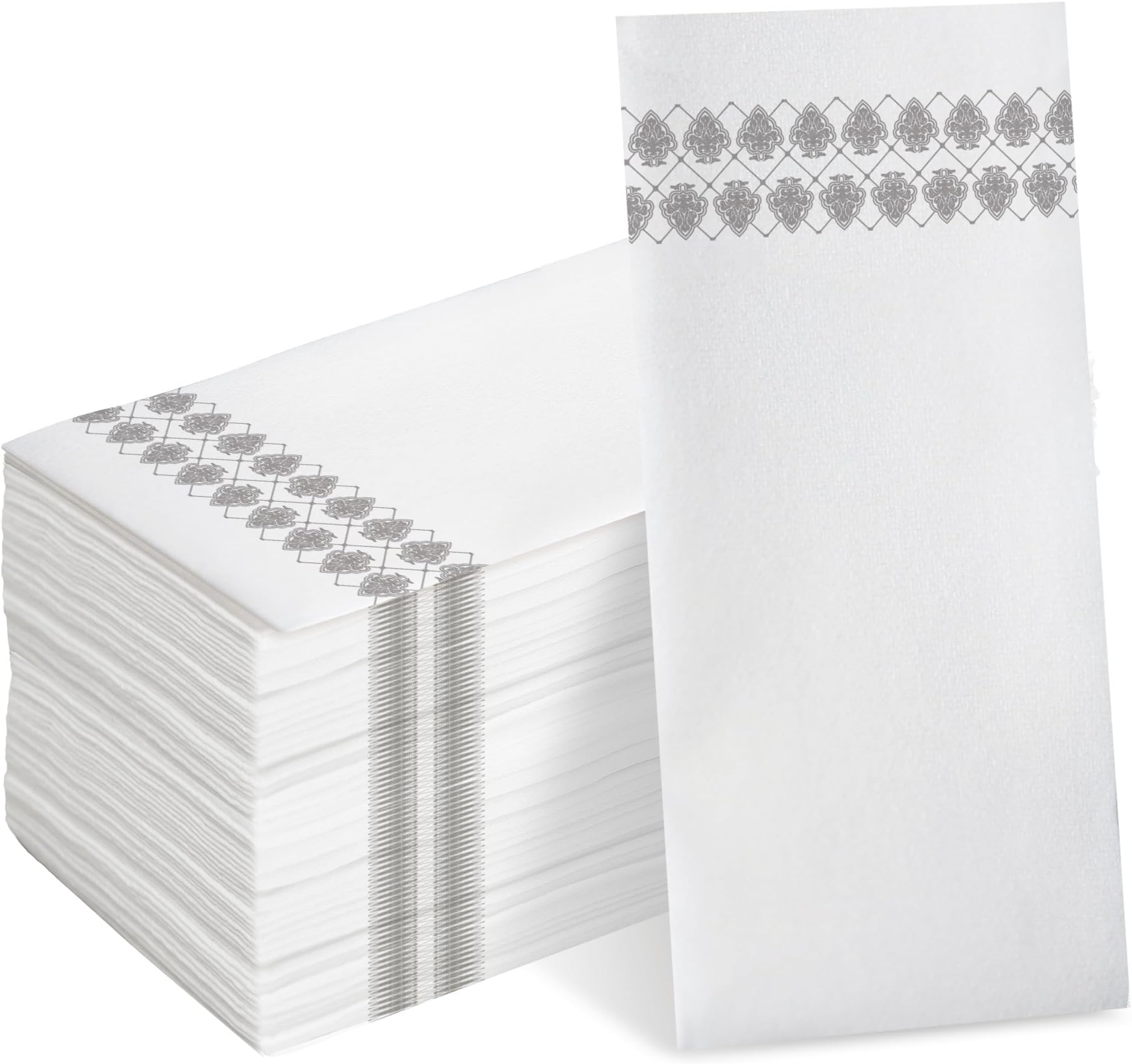 Amazon.com: AnyDesign 100 Pack Marble Guest Napkins 3 Ply Disposable ...