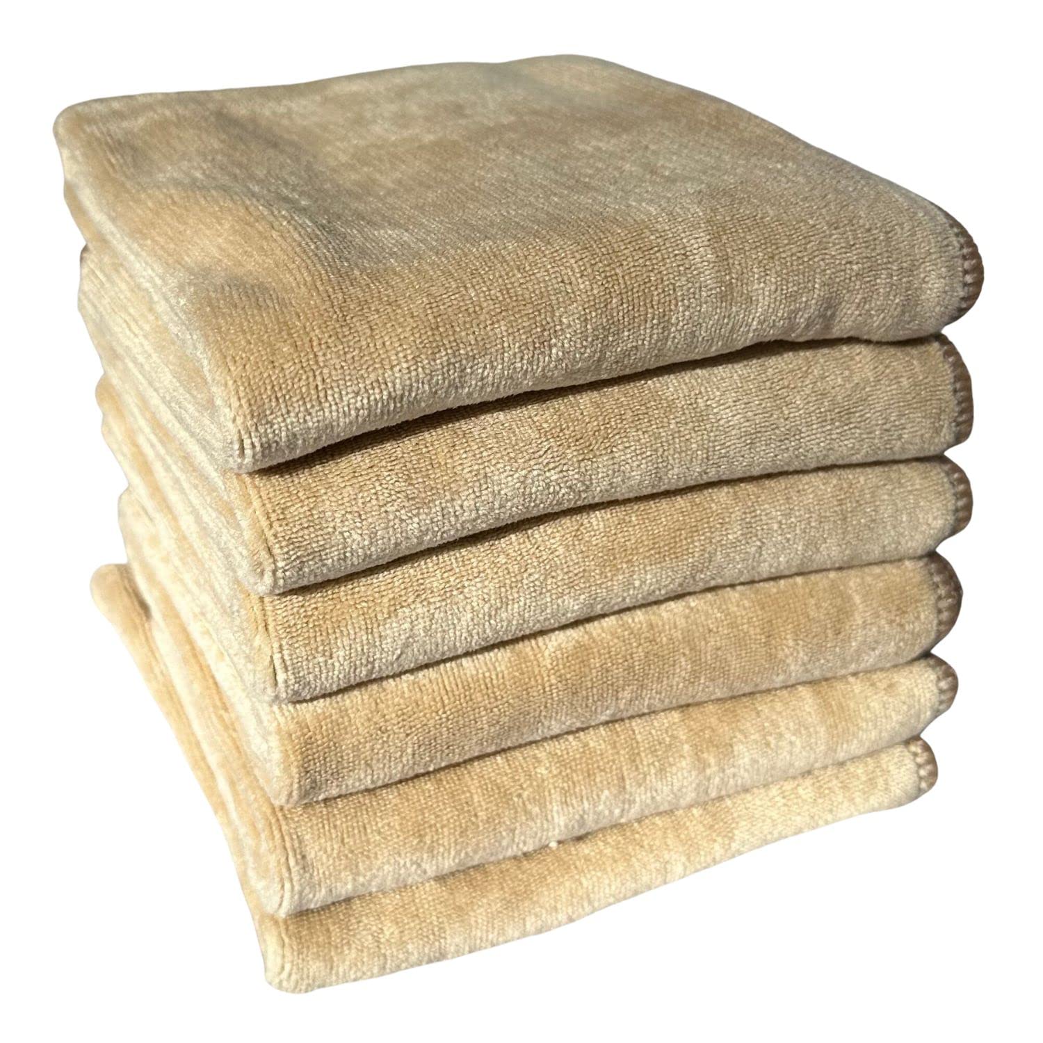 Microfiber Towel - 6 Pack of Microfiber Towels - Cleaning Cloths to ...