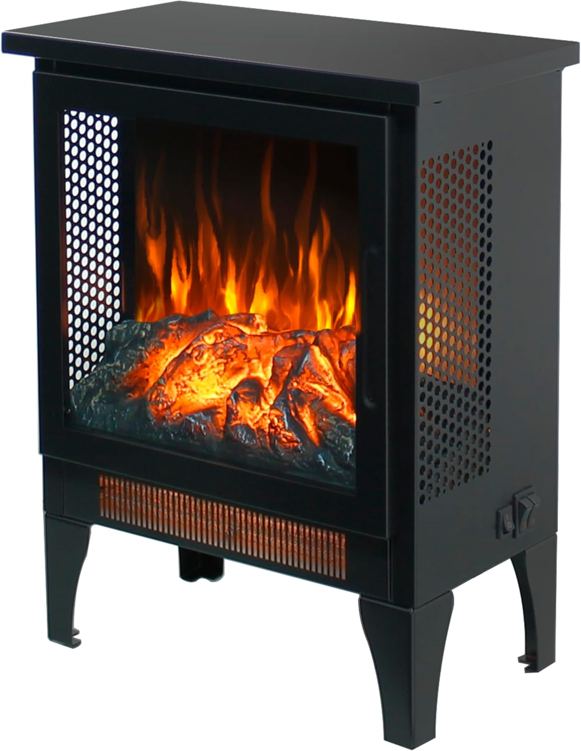 Amazon.com: Innoflame 15" Electric Fireplace Stove, Freestanding Stove ...