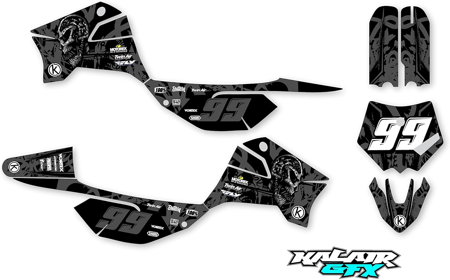 Amazon.com: Kalair GFX Graphics Kit for Apollo RFZ X4-X6 X14-X19 (All ...